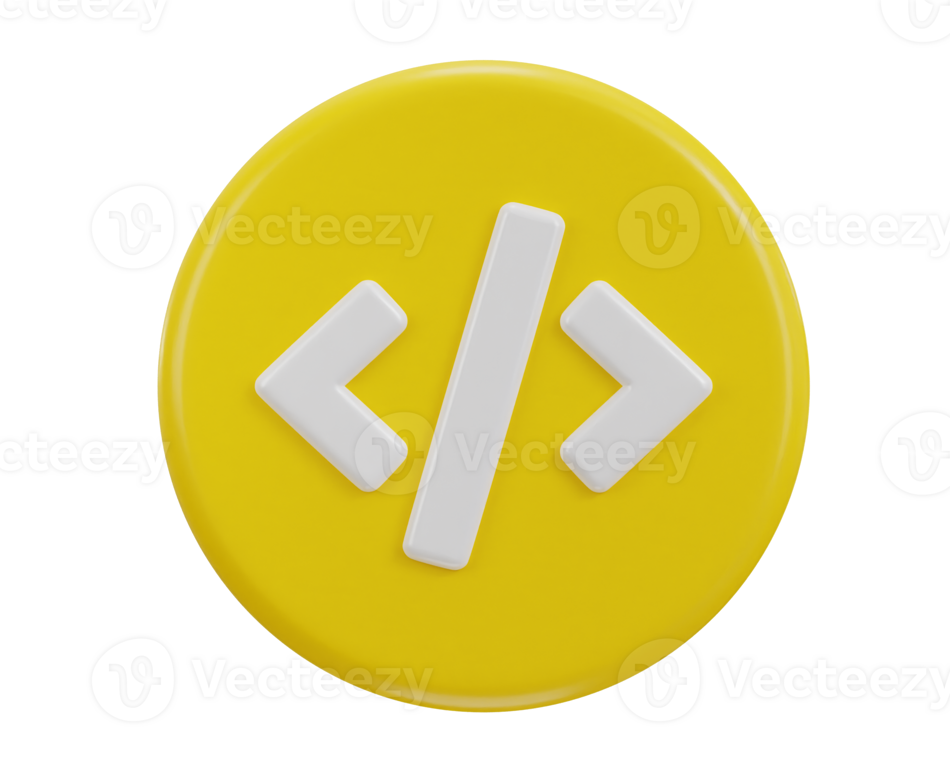 3d programming code icon on rounded button illustration 41463803 PNG