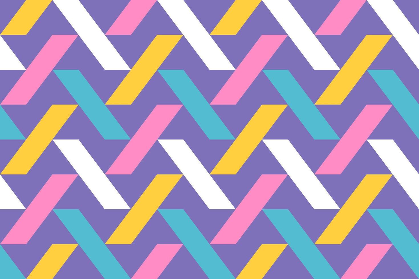 Vector geometric abstract seamless pattern. Modern vector seamless ...