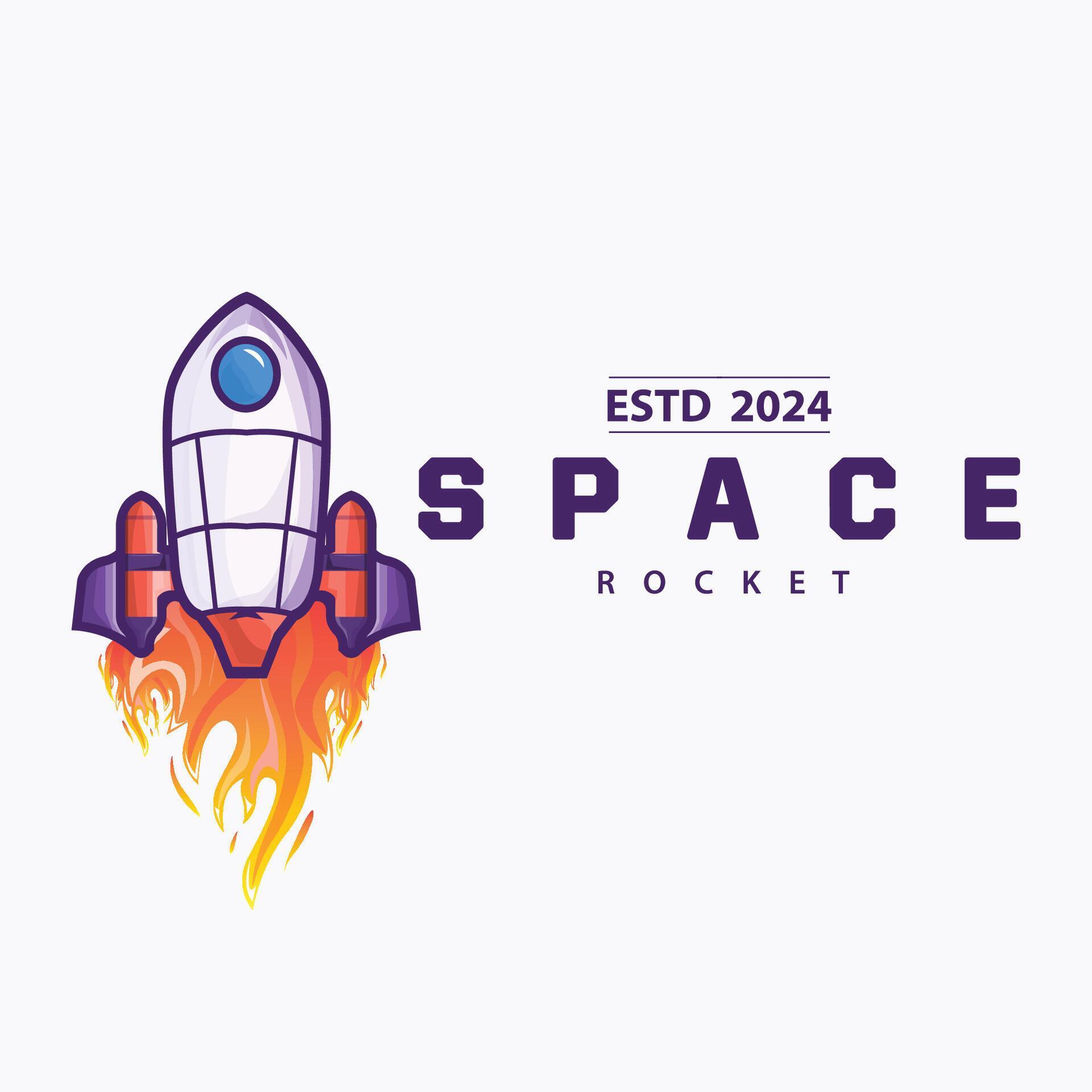 Space exploration vehicle technology space rocket logo design ... Space exploration vehicle technology space rocket logo design ...