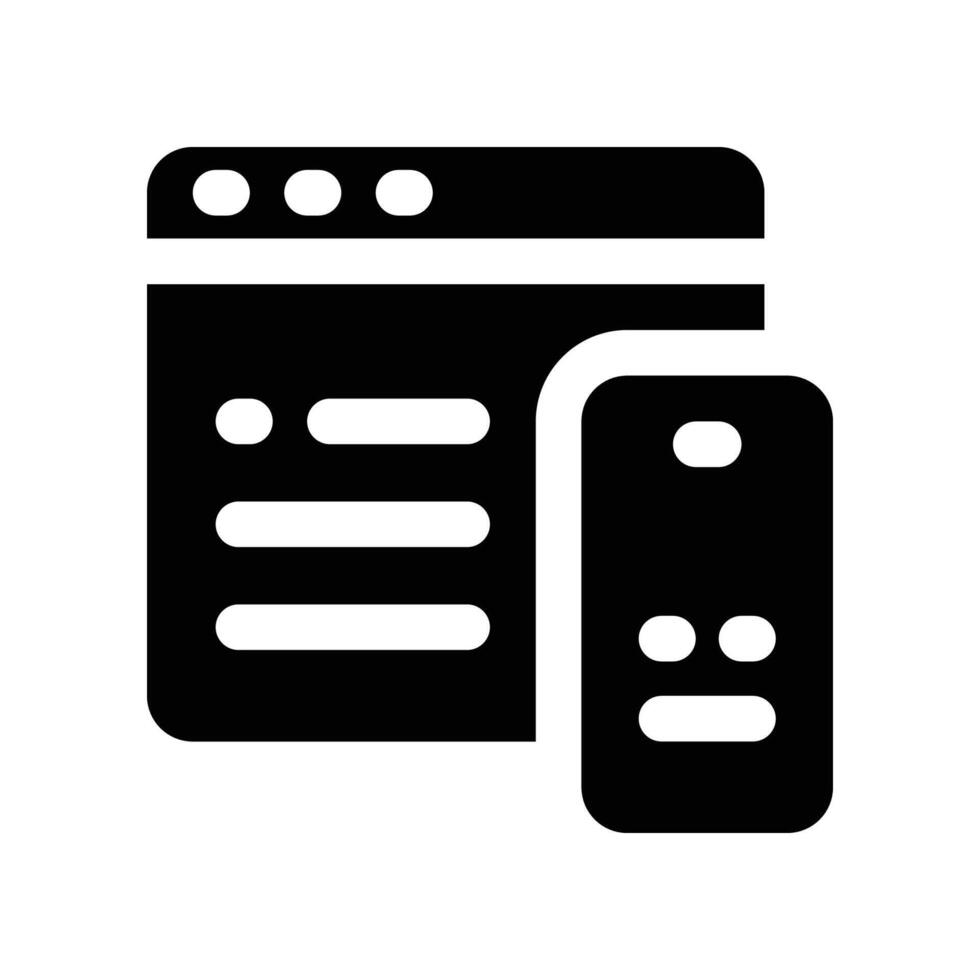 sensible icono. vector glifo icono para tu sitio web, móvil, presentación, y logo diseño ...