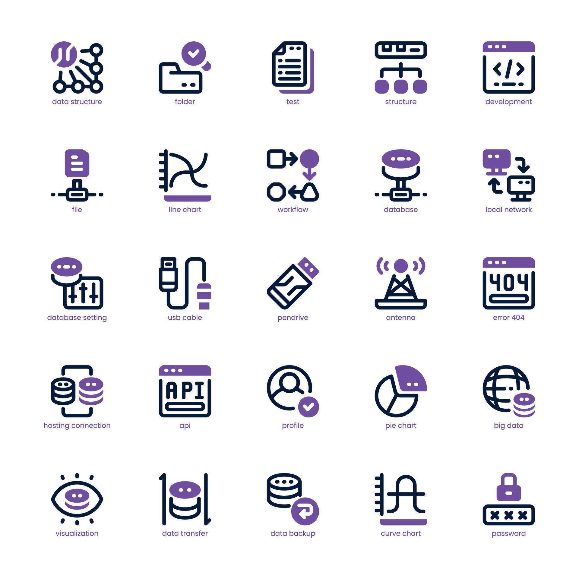 Data Science icon pack for your website, mobile, presentation, and logo ...