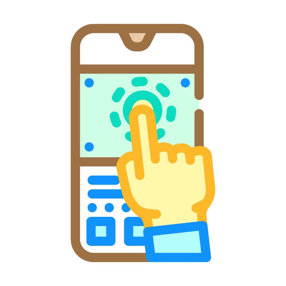 User Testing Ux Ui Design Color Icon Vector Illustration 41500641