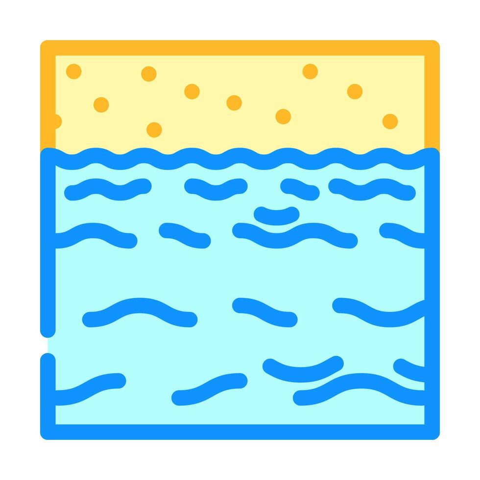 ocean waves tidal power color icon vector illustration 41500768 Vector ...