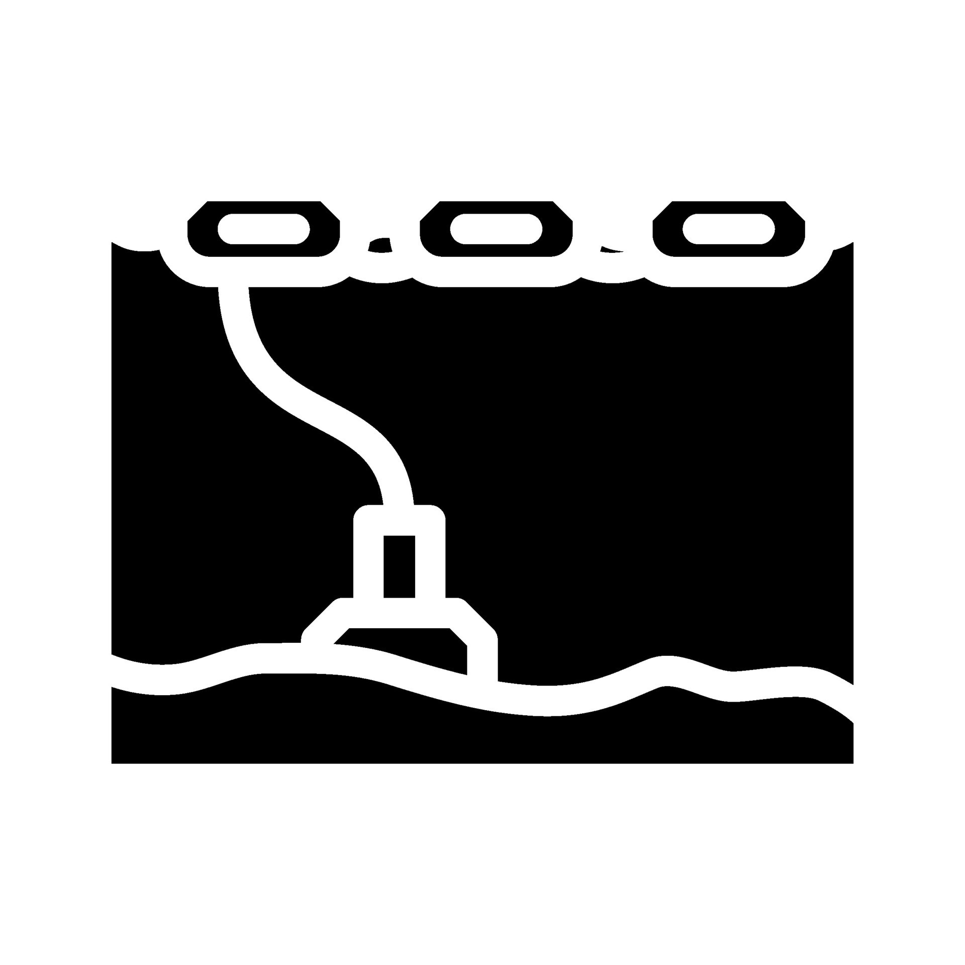 wave energy generation tidal glyph icon vector illustration 41500809 ... wave energy generation tidal glyph icon vector illustration 41500809 ...