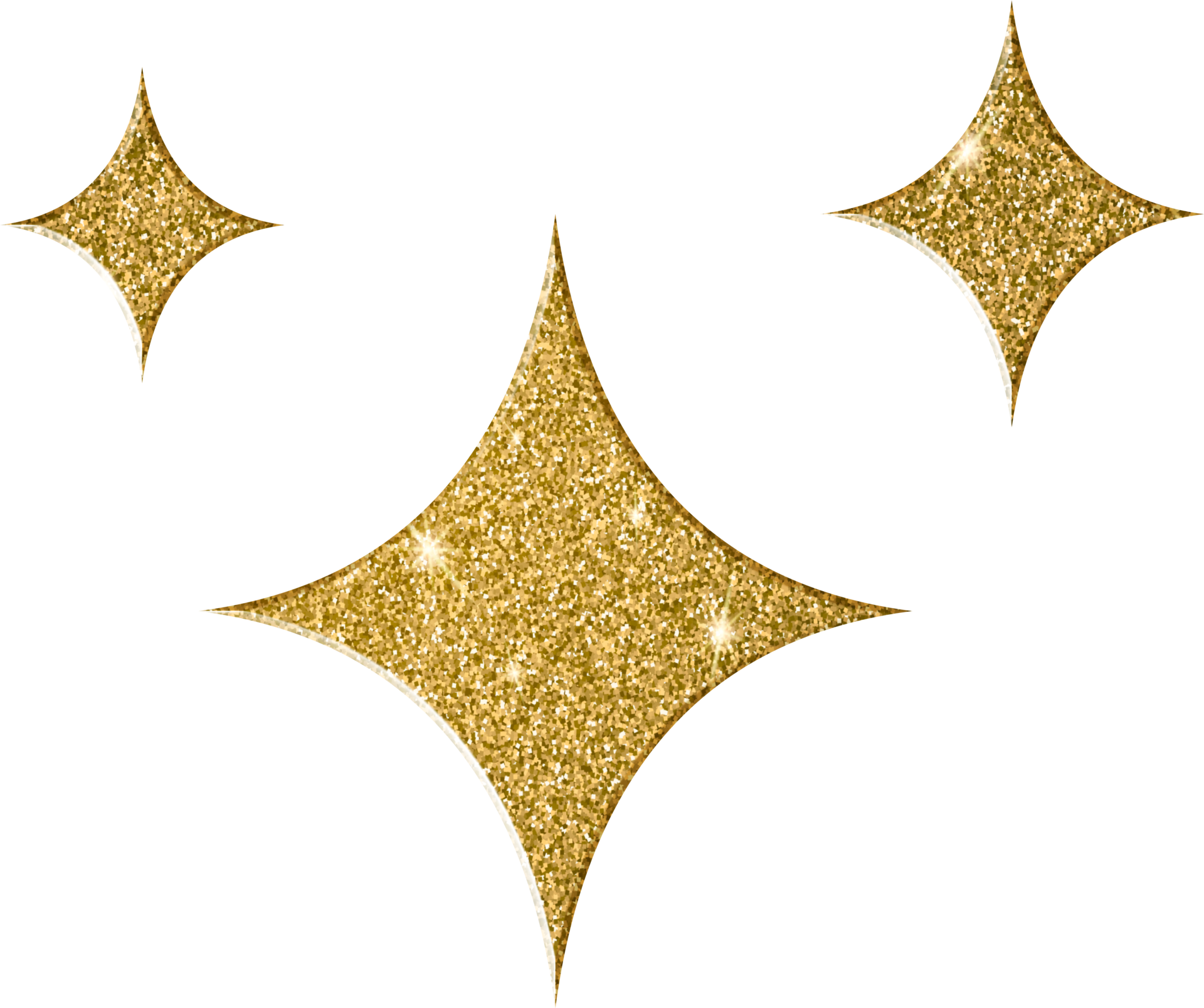 Luxury Gold Star Confetti 41502294 PNG