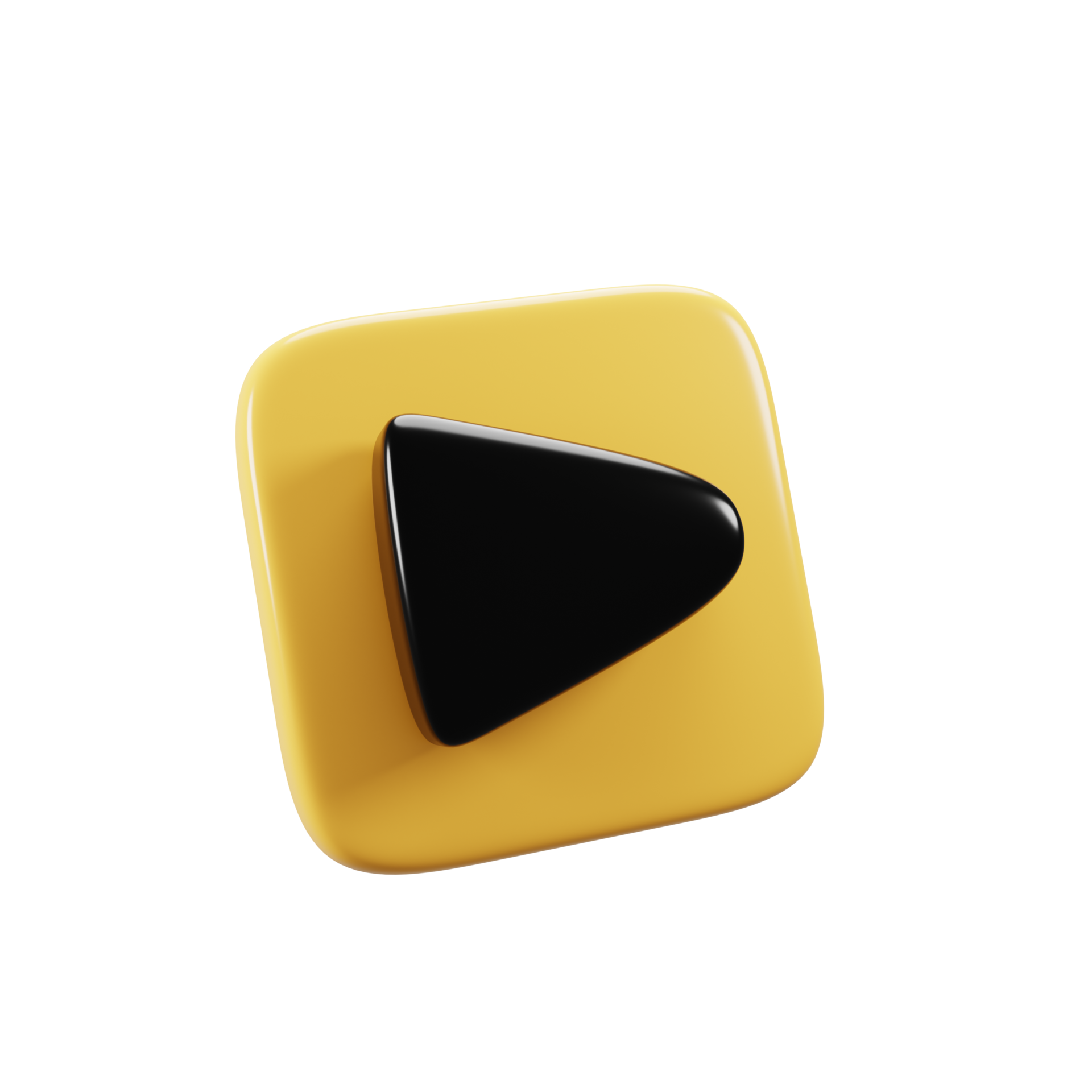 3d rendering social media play button icon. Multimedia button icon ... 3d rendering social media play button icon. Multimedia button icon ...