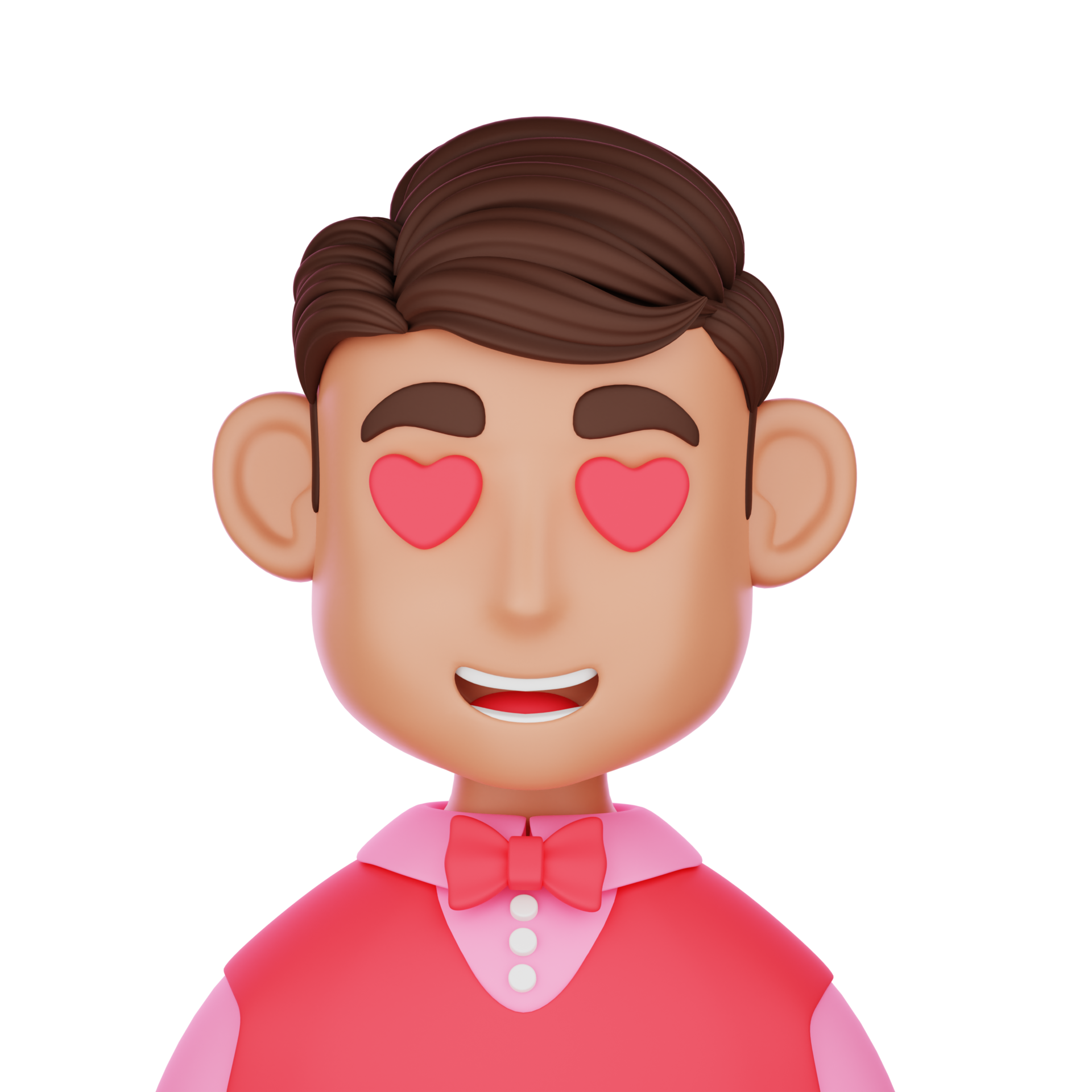 Male Love 3d Illustration For Uiux Web App Presentation Etc 41503875 Png
