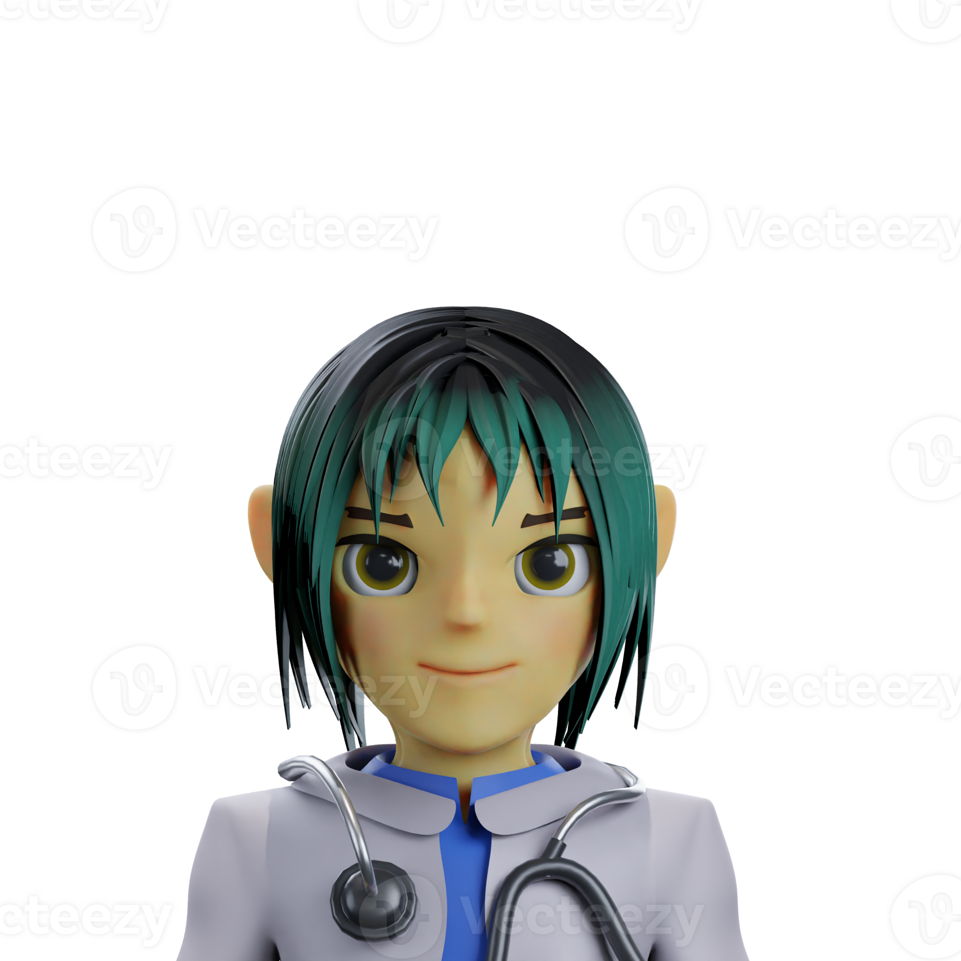 female doctor 3D avatar 41505707 PNG female doctor 3D avatar 41505707 PNG
