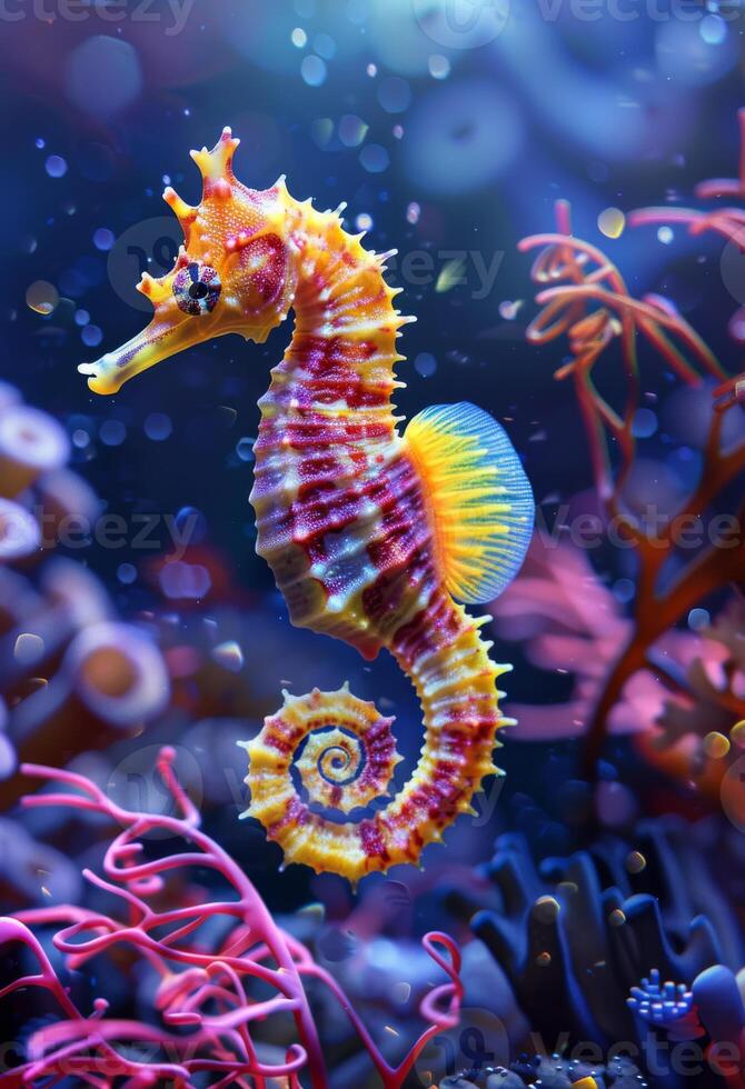 Seahorse Coloring Stock Photos, Images and Backgrounds for Free Download