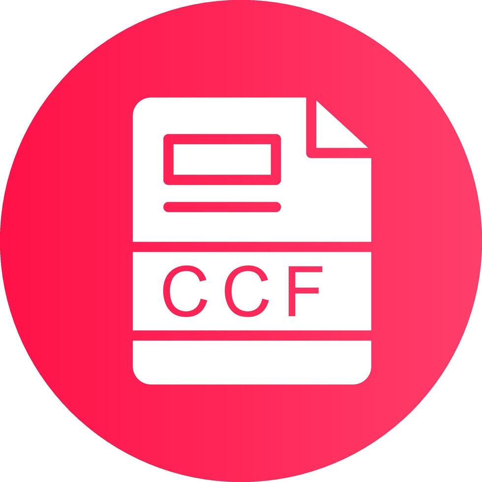 CCF creativo icono diseño 41523399 Vector en Vecteezy