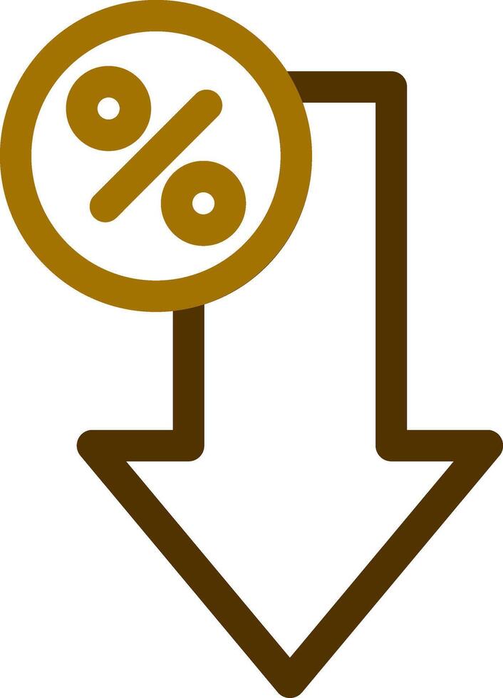 Decrease Creative Icon Design 41621060 Vector Art At Vecteezy