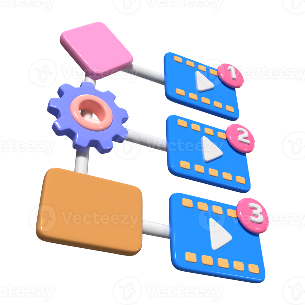 Algorithm Icon 3D Illustration Icon 41638964 PNG