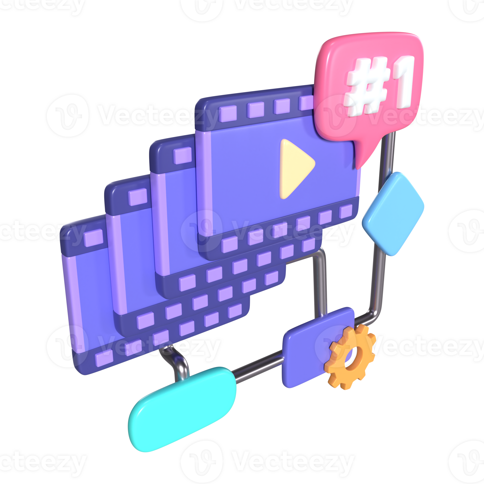 Algorithm Icon 3D Illustration Icon 41638991 PNG