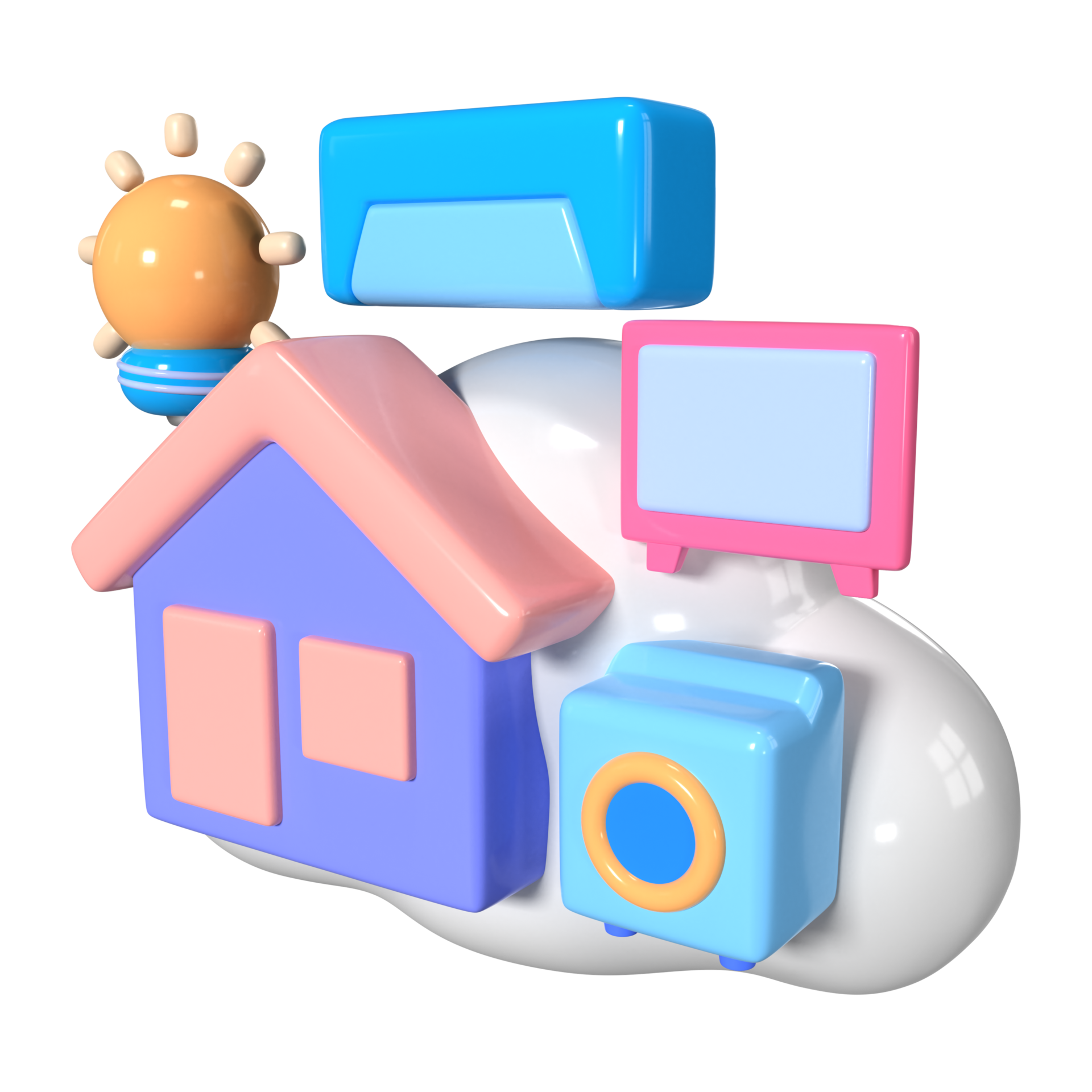 IOT 3D Illustration Icon 41639010 PNG IOT 3D Illustration Icon 41639010 PNG