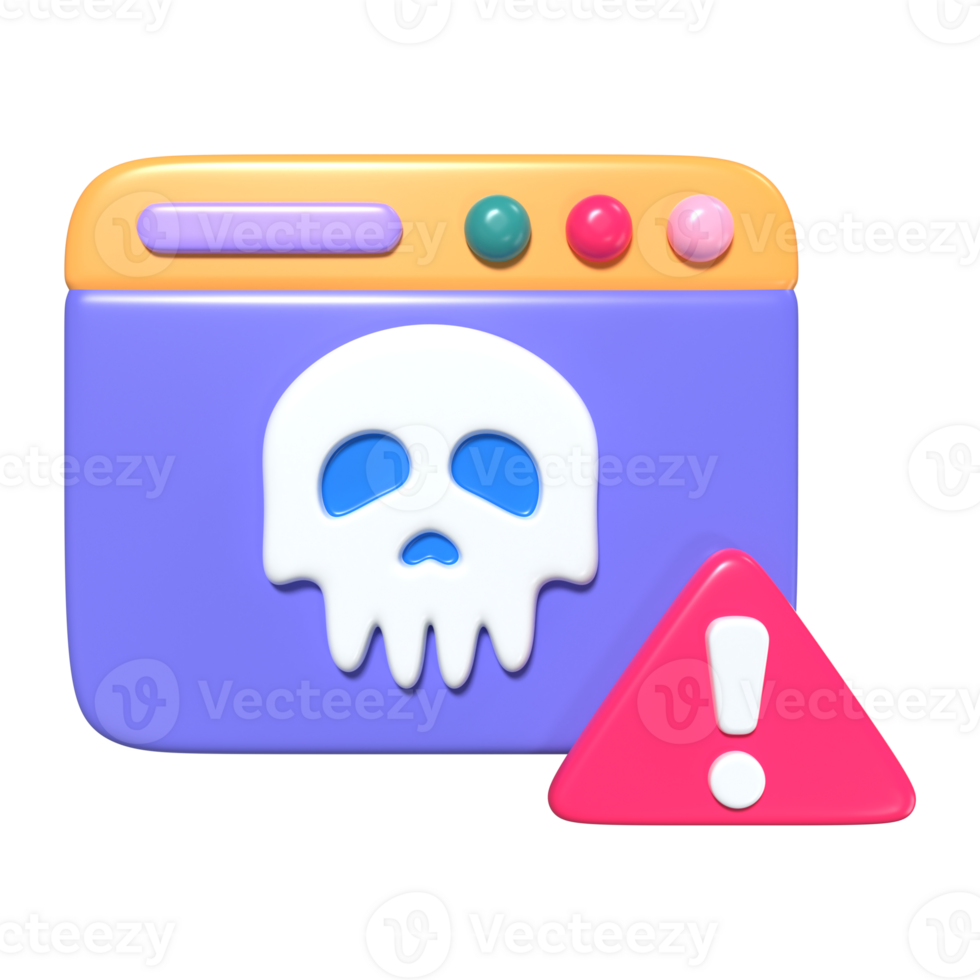 Malware 3d Illustration Icon 41639063 Png