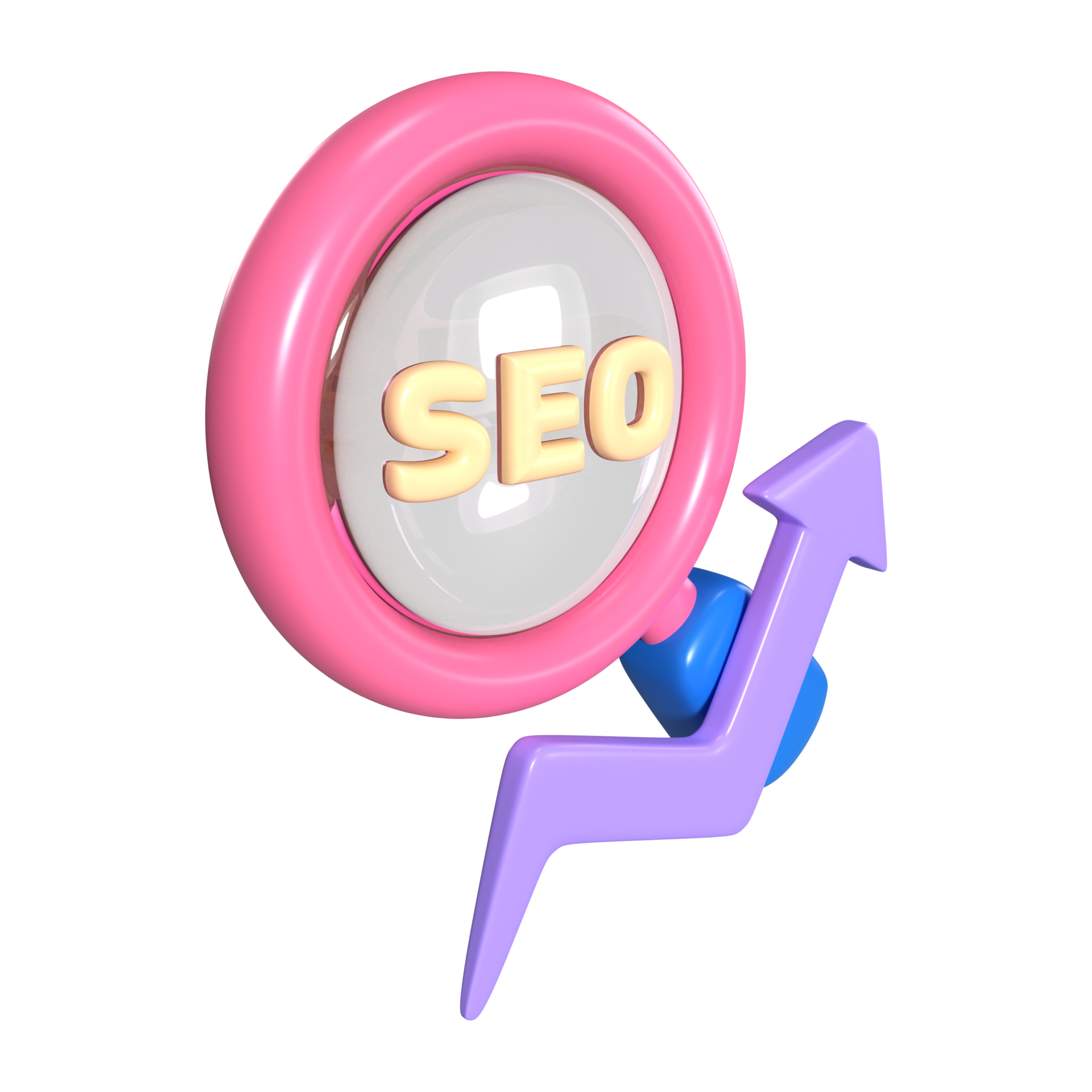 SEO 3D Illustration Icon 41639070 PNG