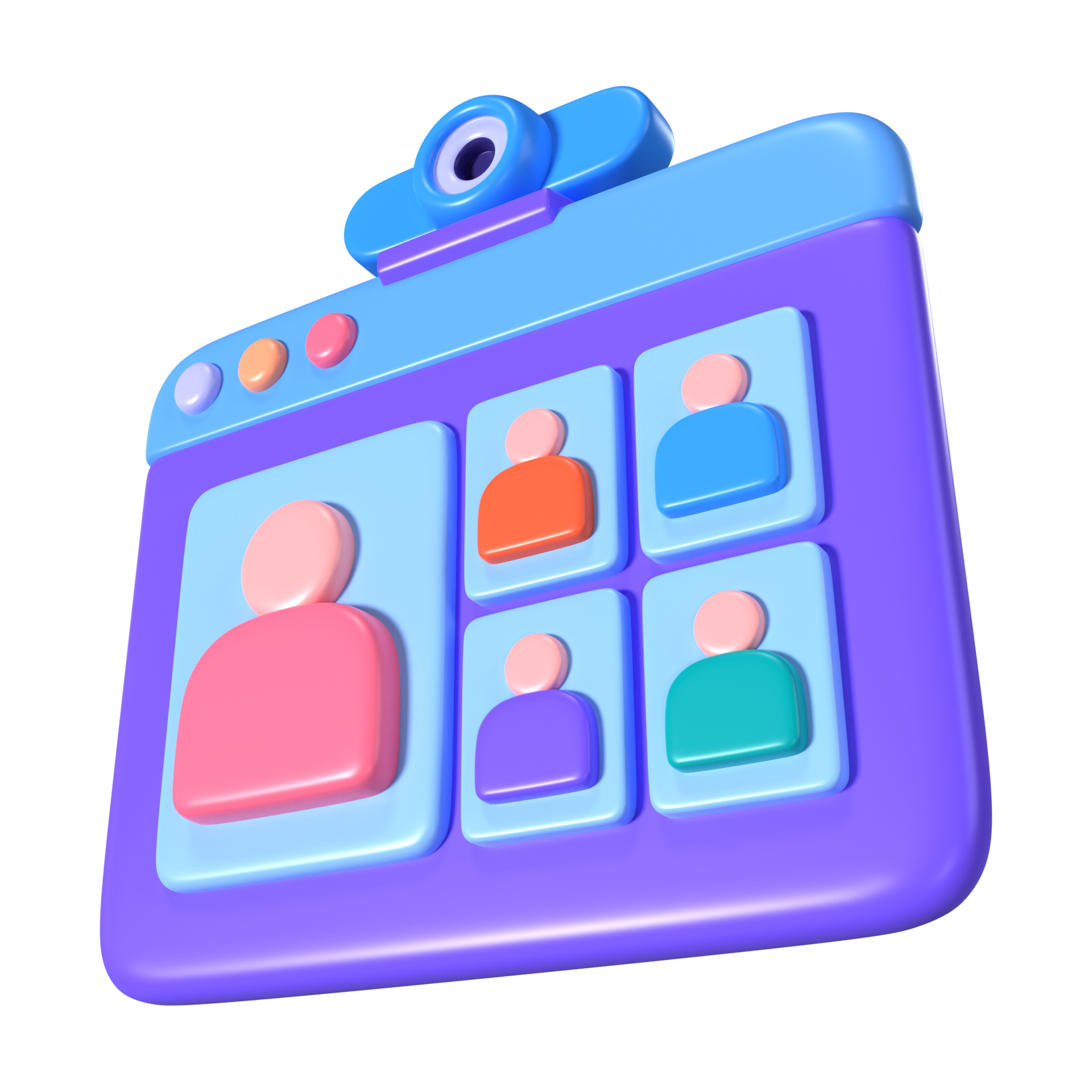 Webinar 3D Illustration Icon 41639136 PNG