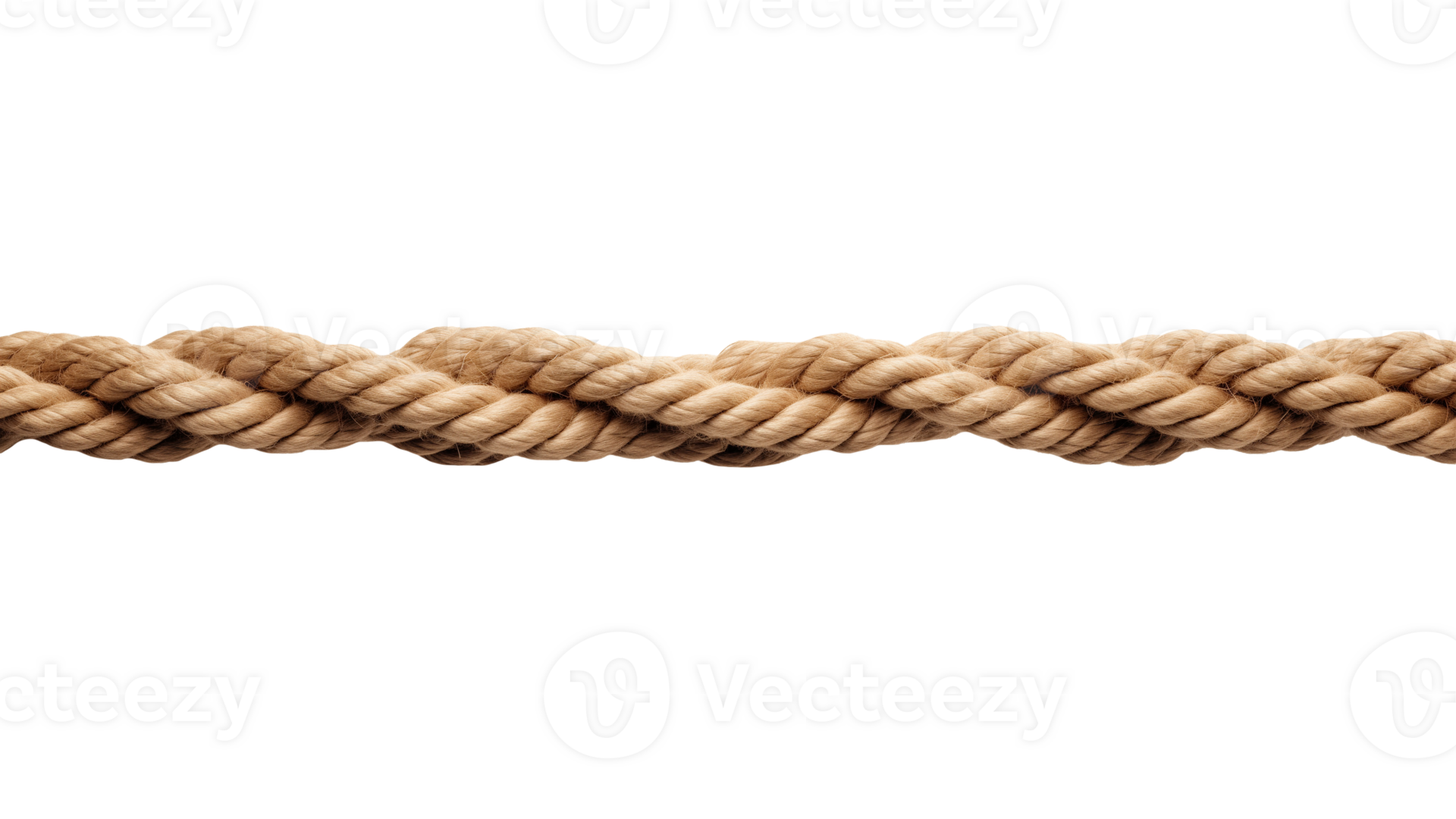 AI generated Isolated manila rope cut out. Isolated rope on transparent ...