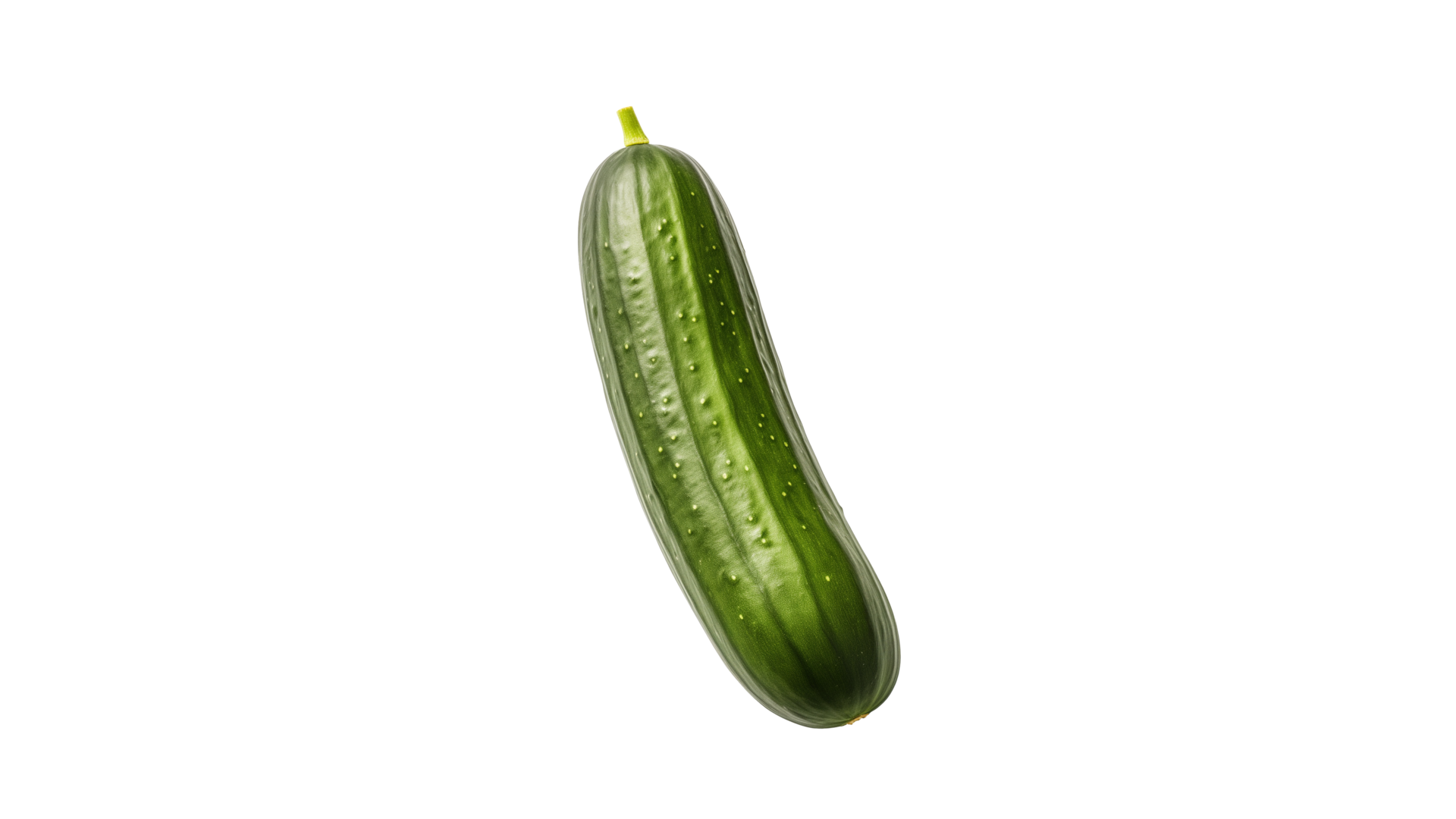 Ai Generated Isolated Cucumber Cut Out Cucumber Vegetable On
