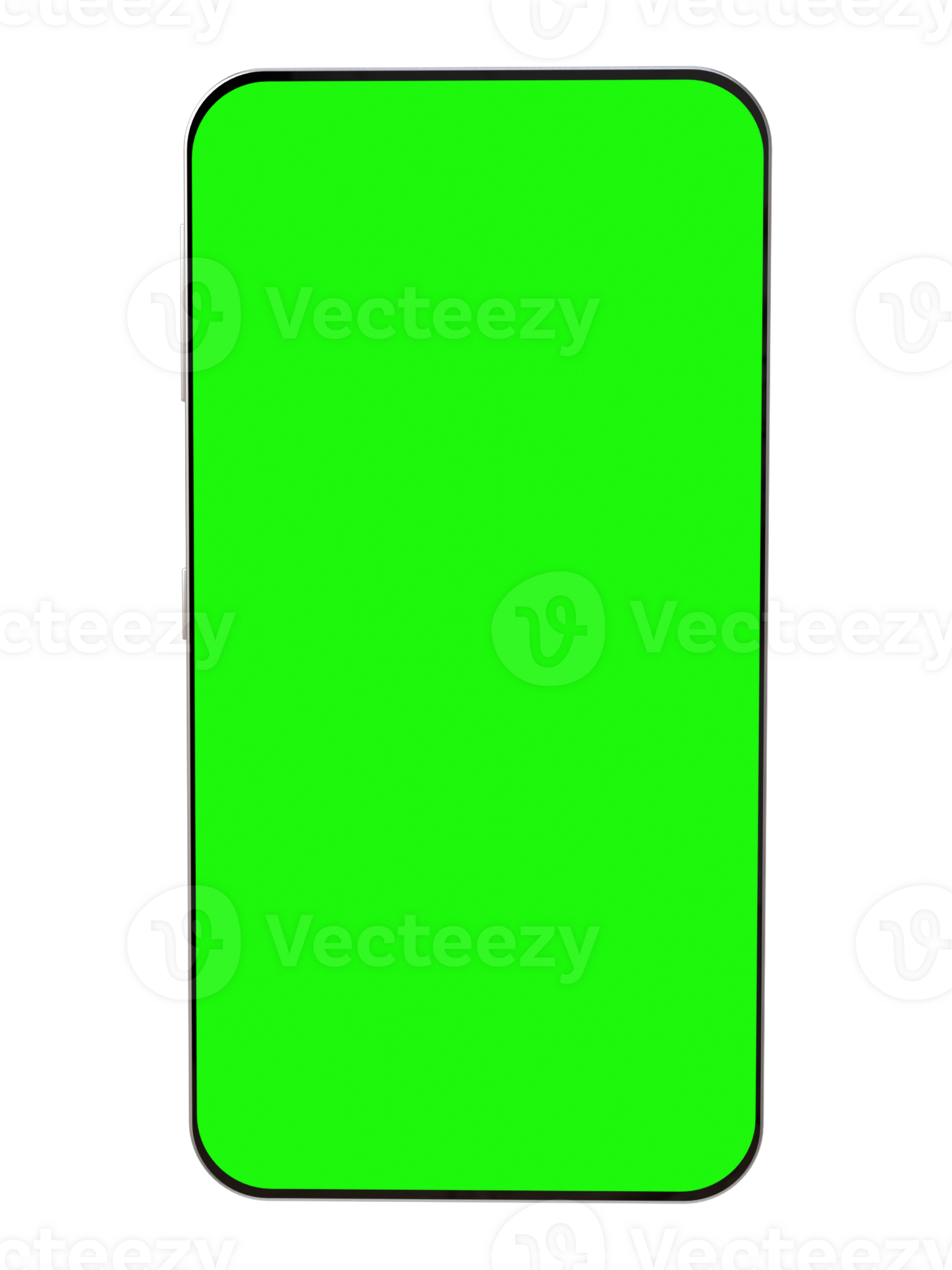 3D Realistic Mobile phone with green screen, cellphone for mock design ... 3D Realistic Mobile phone with green screen, cellphone for mock design ...