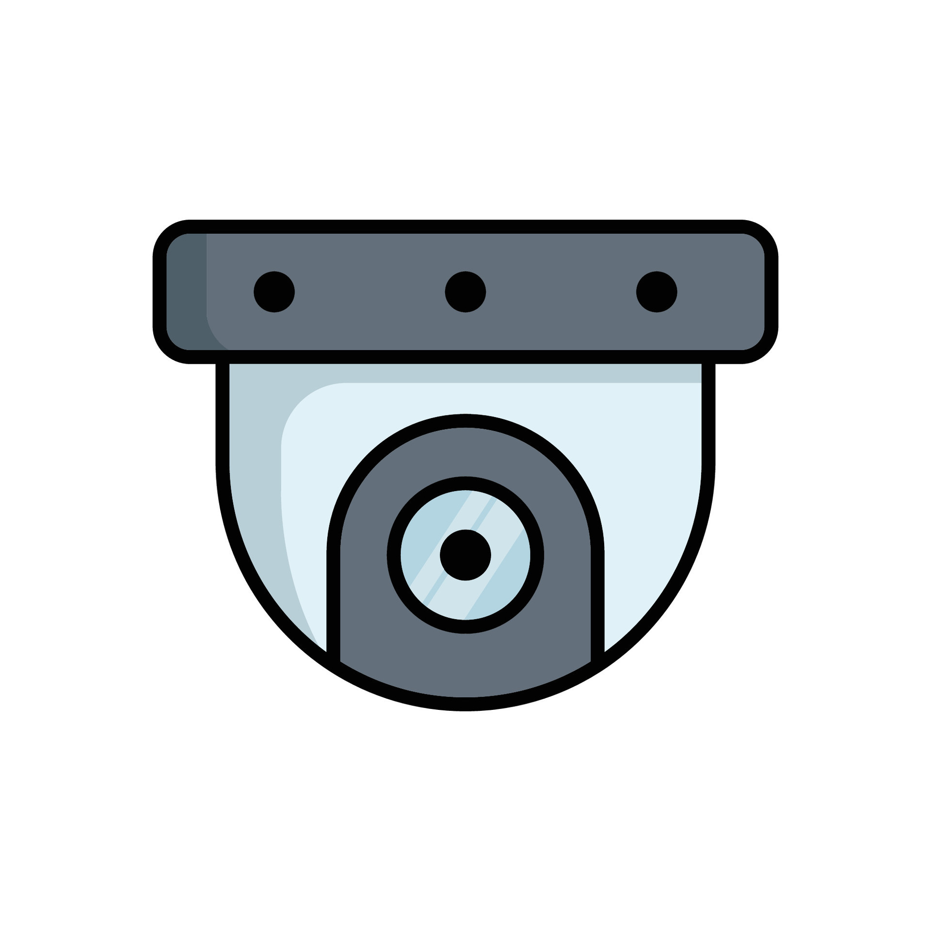 Security Camera Icon Vector Design Template In White Background 41647815 Vector Art At Vecteezy