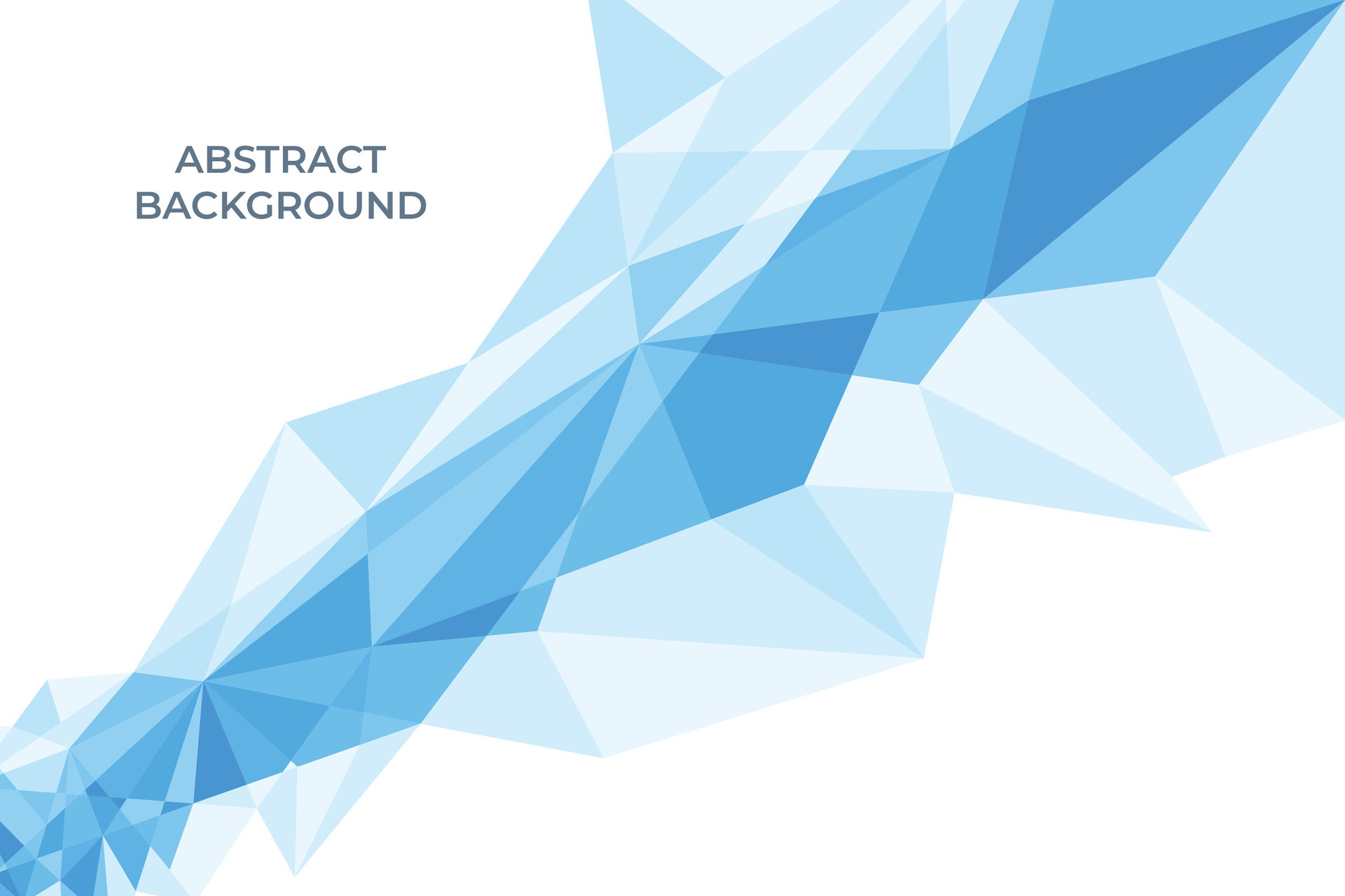 Blue abstract background with cristals 41650245 Vector Art at Vecteezy