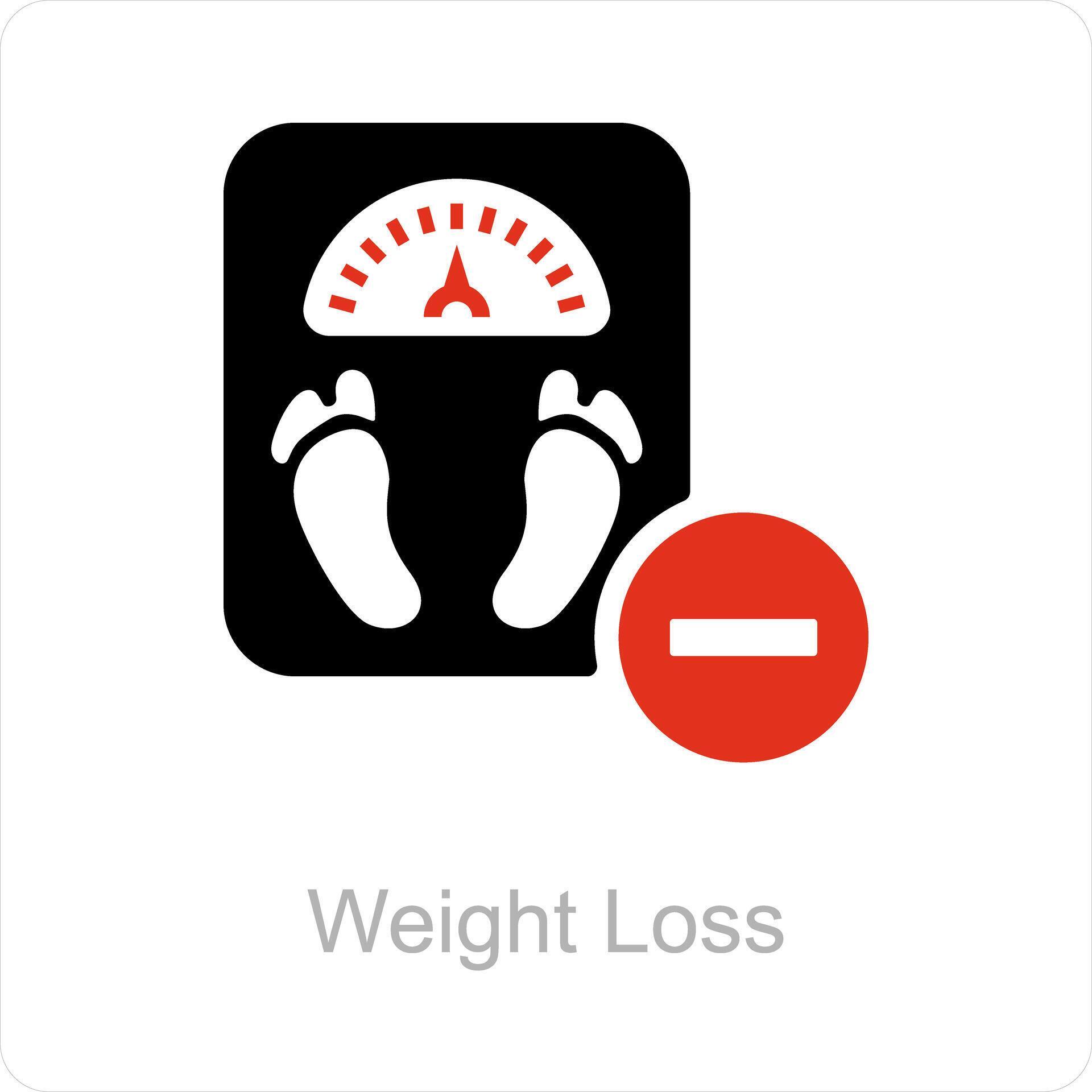 weight loss and decrease icon concept 41653692 Vector Art at Vecteezy