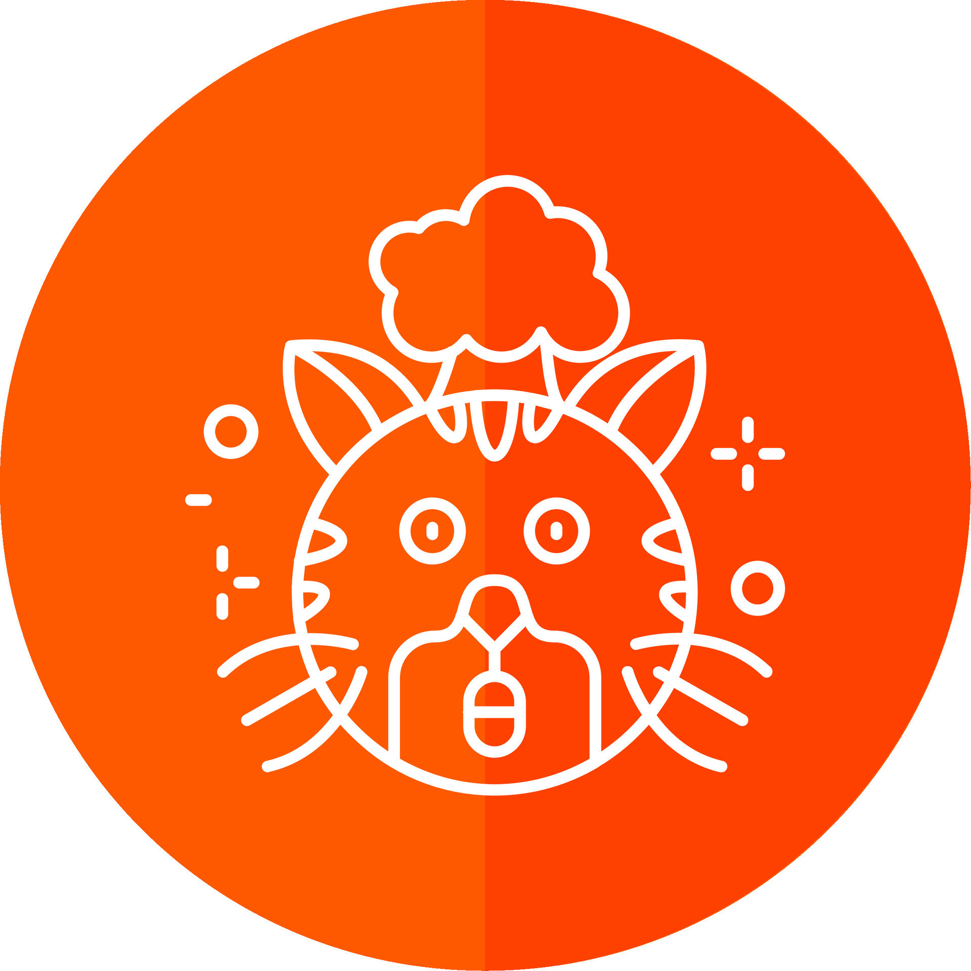 Exploding Line Red Circle Icon 41653976 Vector Art at Vecteezy