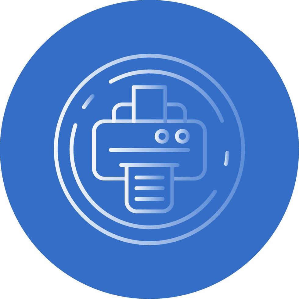 Print Gradient Line Circle Icon 41655064 Vector Art At Vecteezy