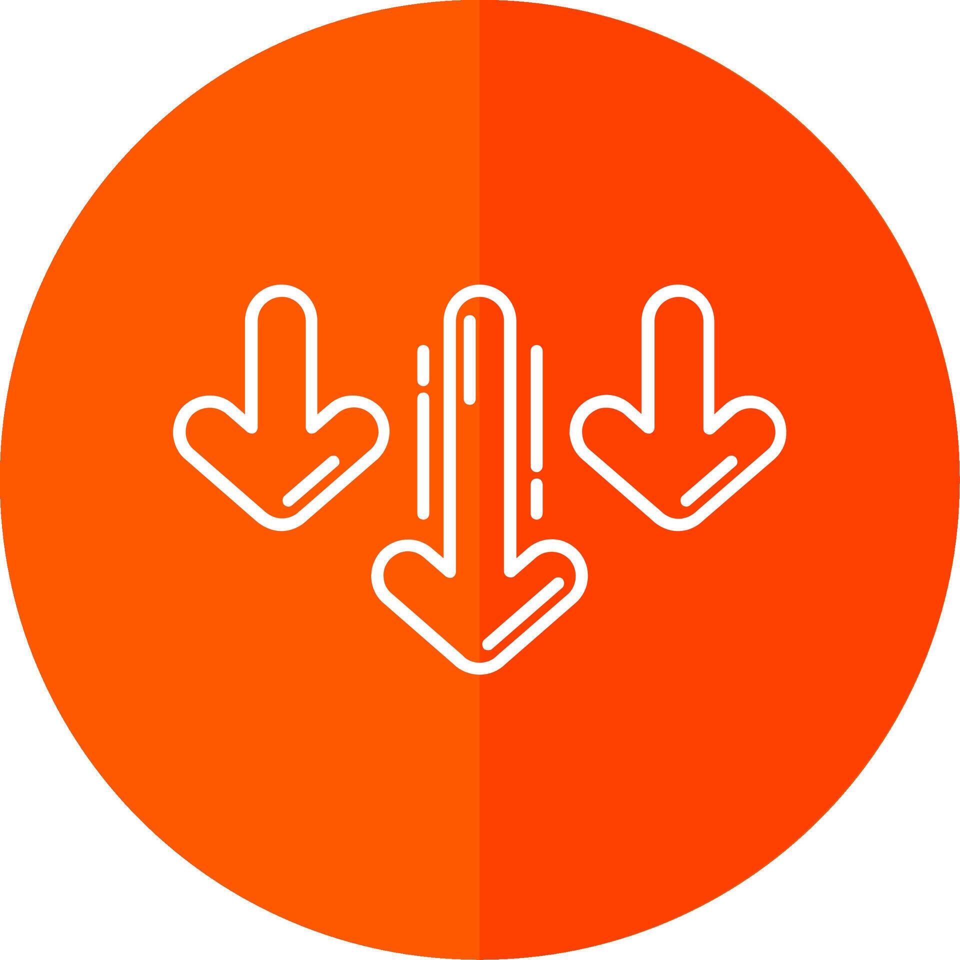 Decrease Line Red Circle Icon 41655896 Vector Art at Vecteezy