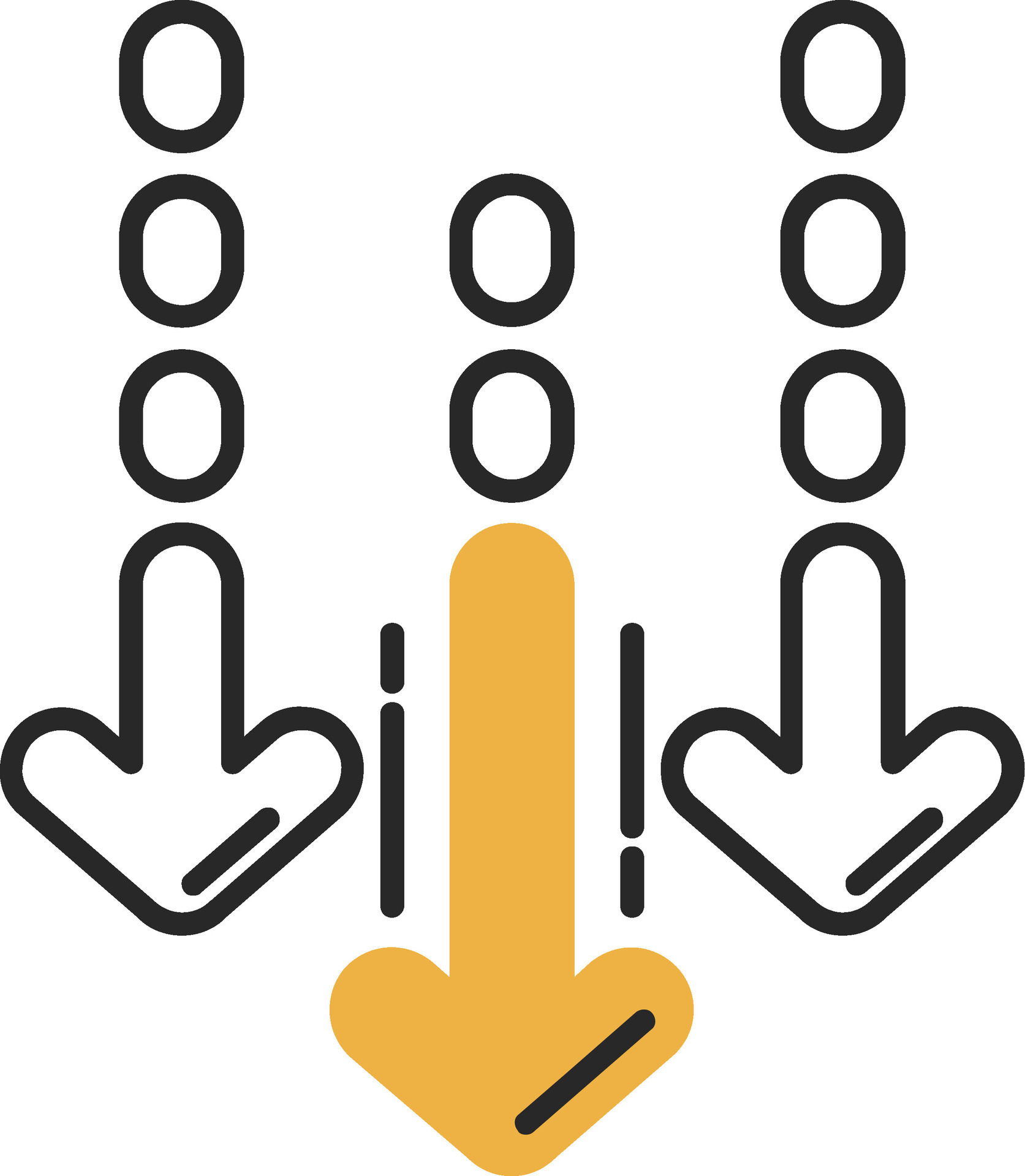 Decrease Skined Filled Icon 41655949 Vector Art at Vecteezy