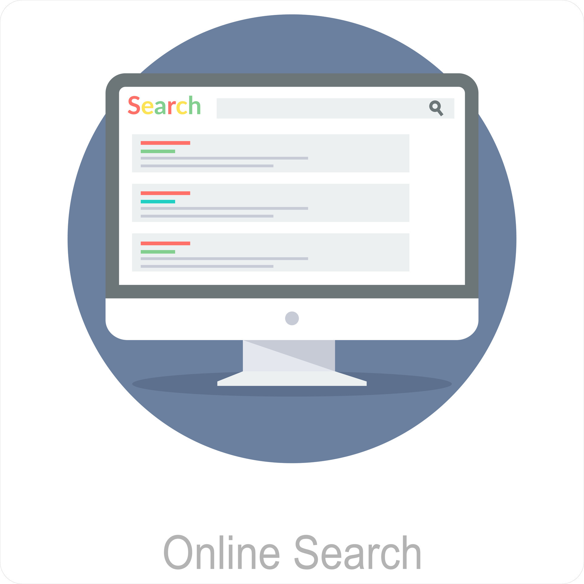 online search and layout icon concept 41657706 Vector Art at Vecteezy