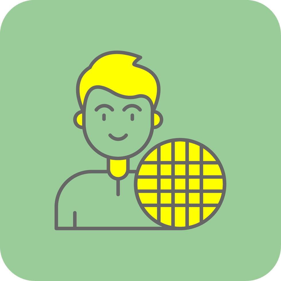 Grid Filled Yellow Icon 41659350 Vector Art At Vecteezy