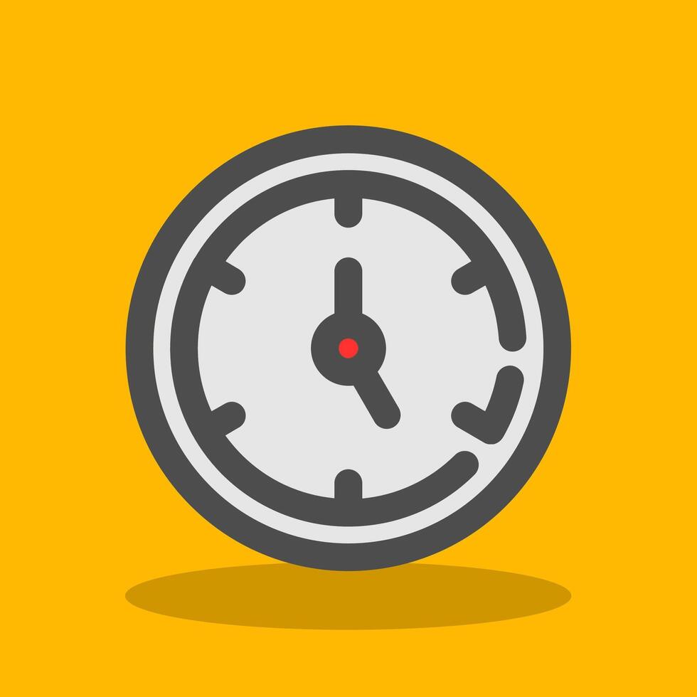 Timer Filled Shadow Icon 41660331 Vector Art at Vecteezy