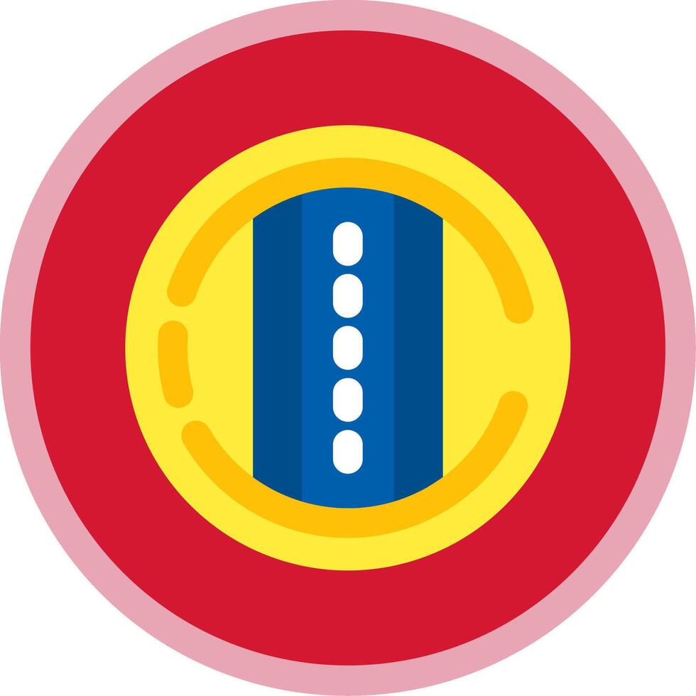 Road Flat Multi Circle Icon 41661210 Vector Art at Vecteezy