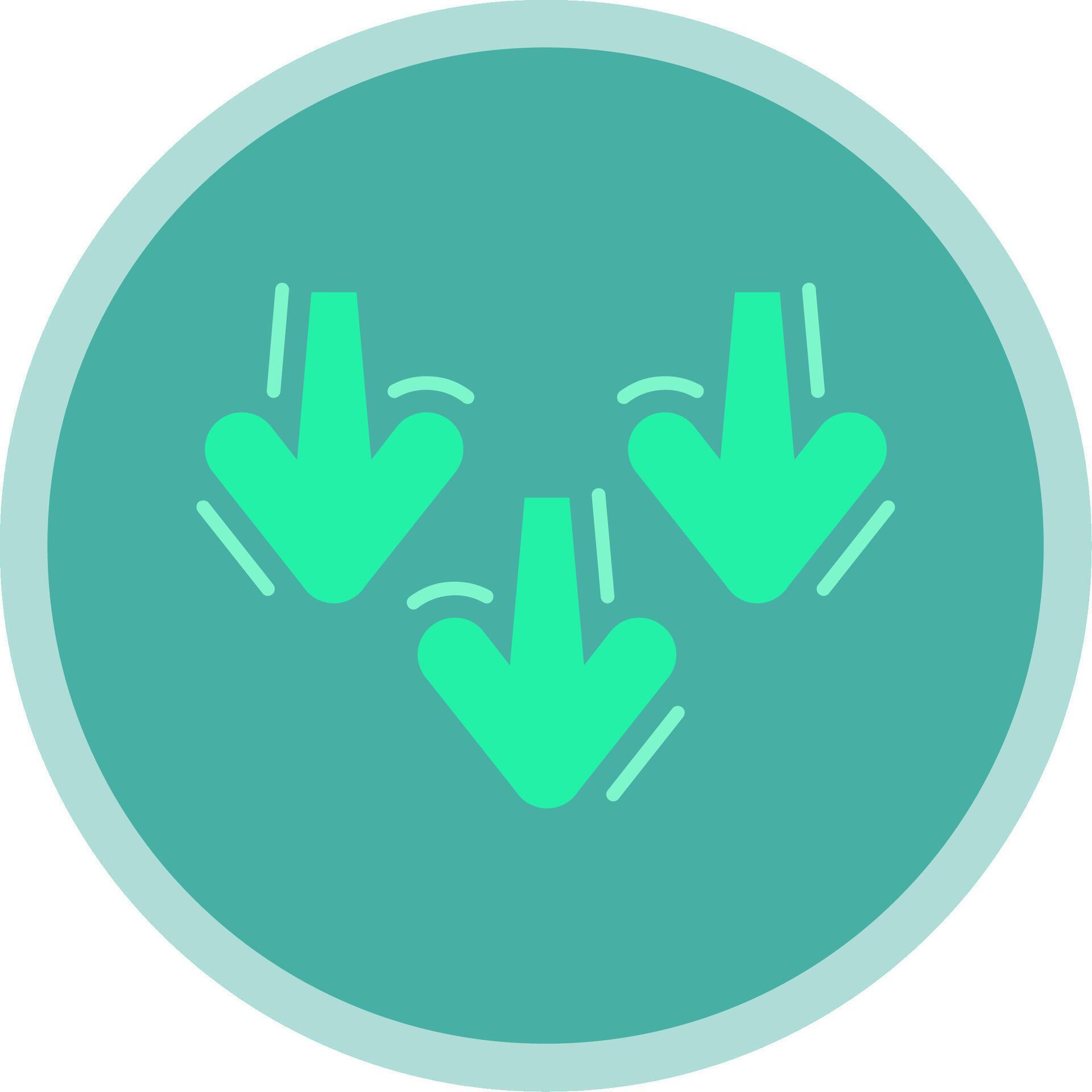 Decrease Flat Multi Circle Icon 41664930 Vector Art at Vecteezy