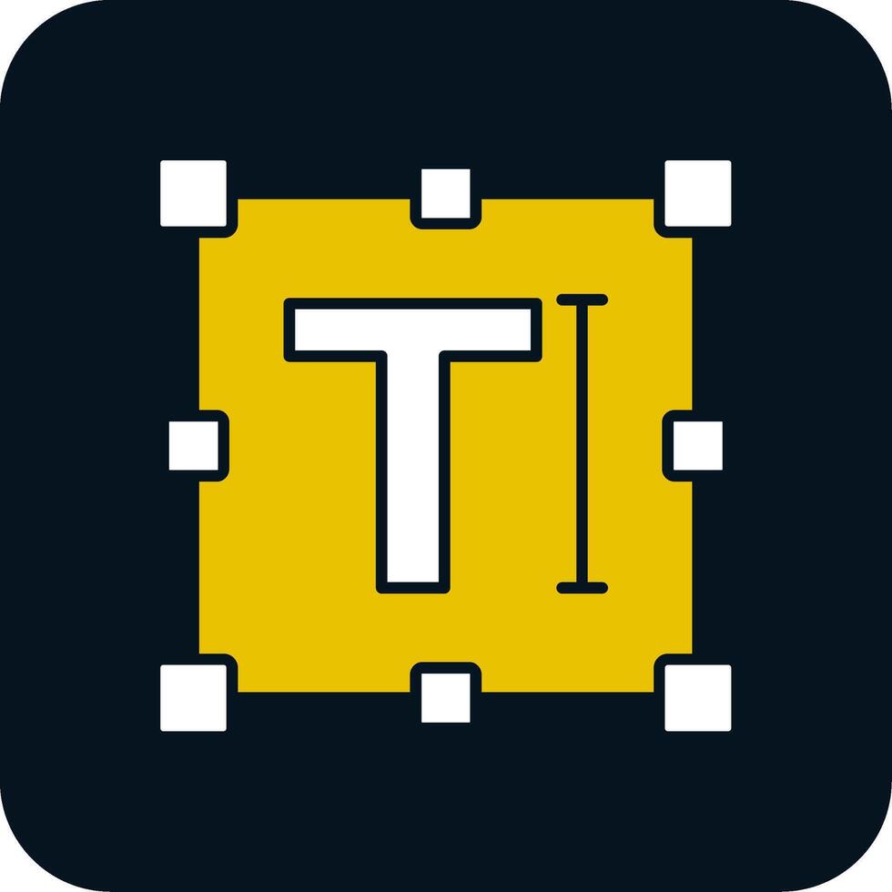 Text Glyph Two Color Icon 41674902 Vector Art at Vecteezy