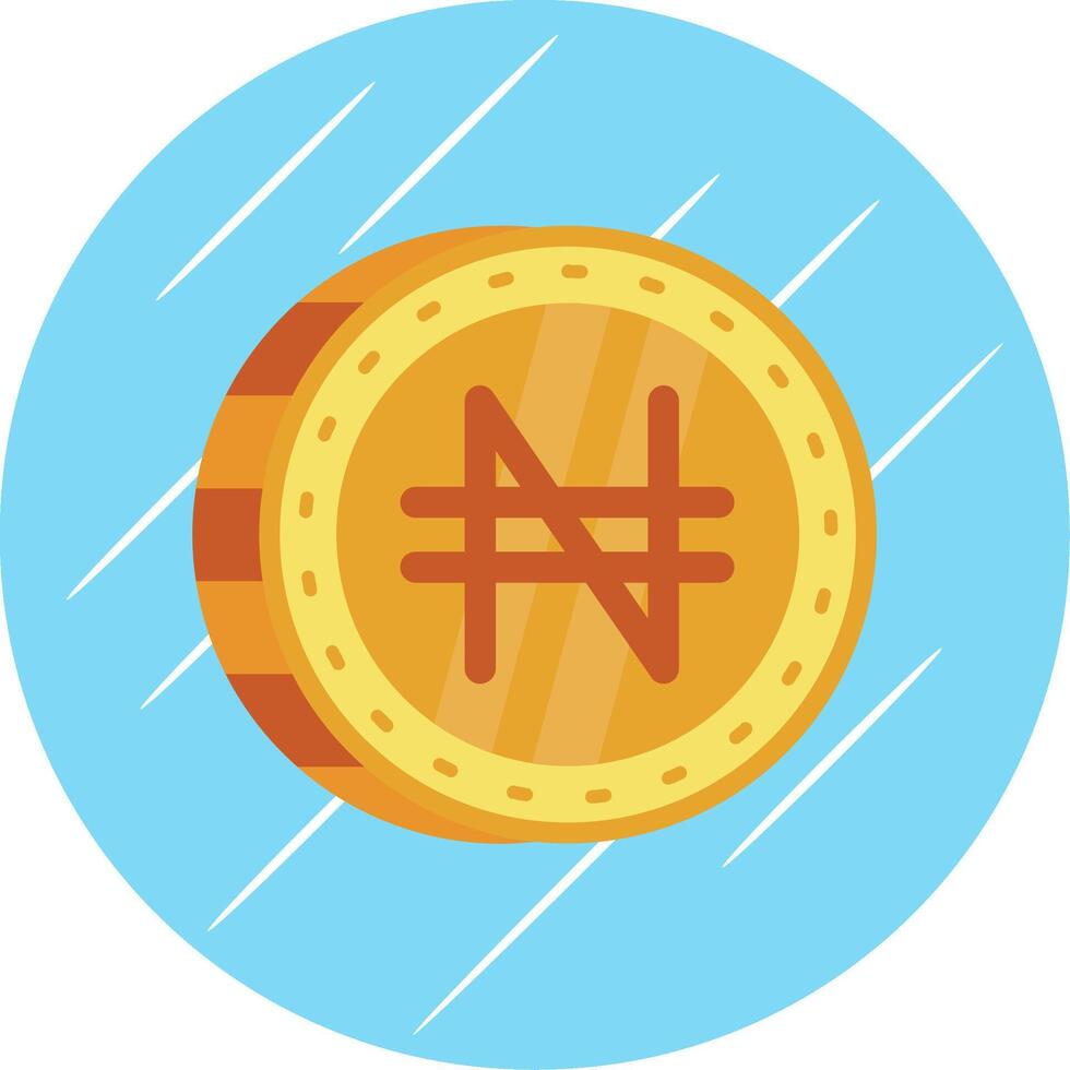 Naira Flat Blue Circle Icon 41680278 Vector Art at Vecteezy