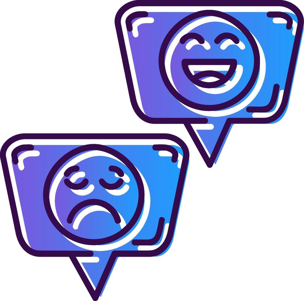 Emojis Gradient Filled Icon 41682324 Vector Art at Vecteezy