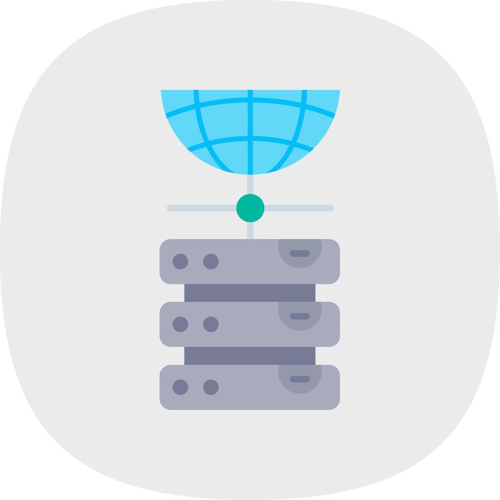 Database Flat Curve Icon 41685298 Vector Art at Vecteezy