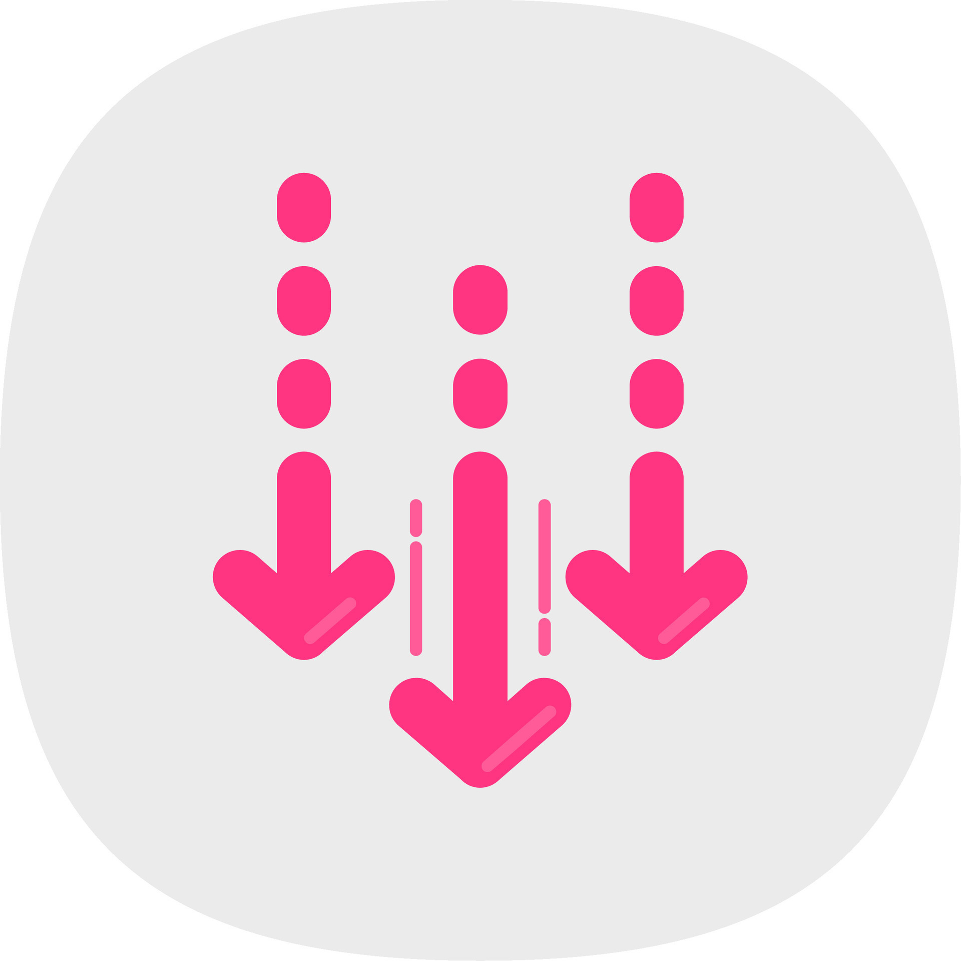 Decrease Flat Curve Icon 41687331 Vector Art at Vecteezy