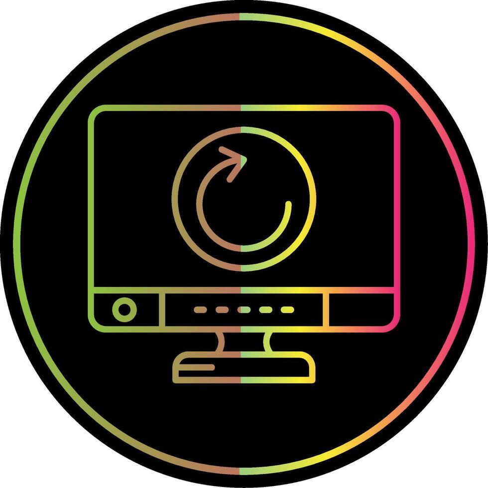 Reload Line Gradient Due Color Icon 41688924 Vector Art At Vecteezy