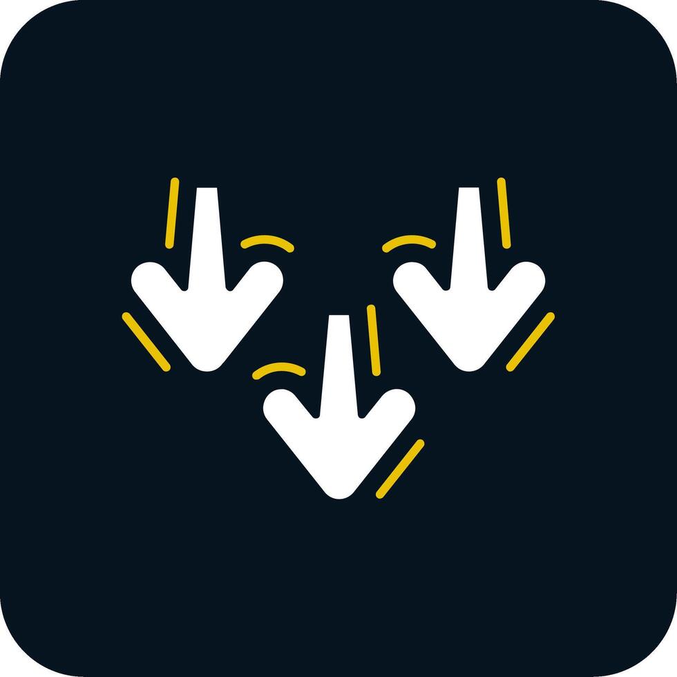 Decrease Glyph Two Color Icon 41690007 Vector Art at Vecteezy