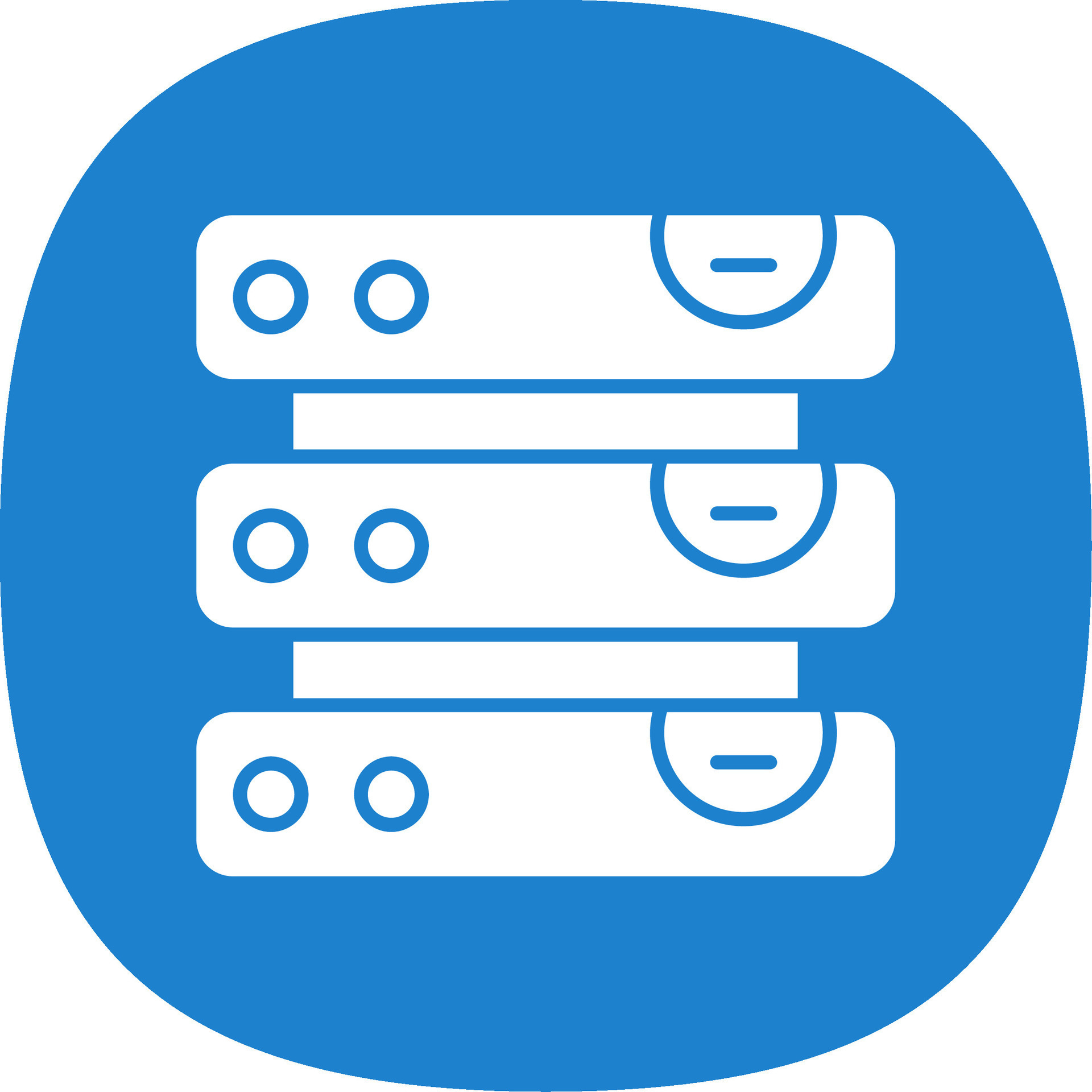 Database Glyph Curve Icon 41695320 Vector Art at Vecteezy