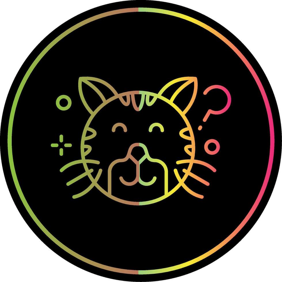 Thinking Line Gradient Due Color Icon 41695791 Vector Art At Vecteezy