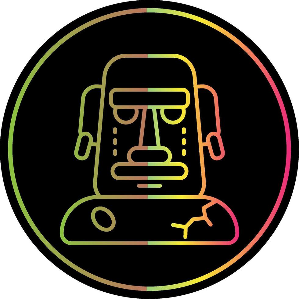 Stonehenge Line Gradient Due Color Icon 41696310 Vector Art at Vecteezy