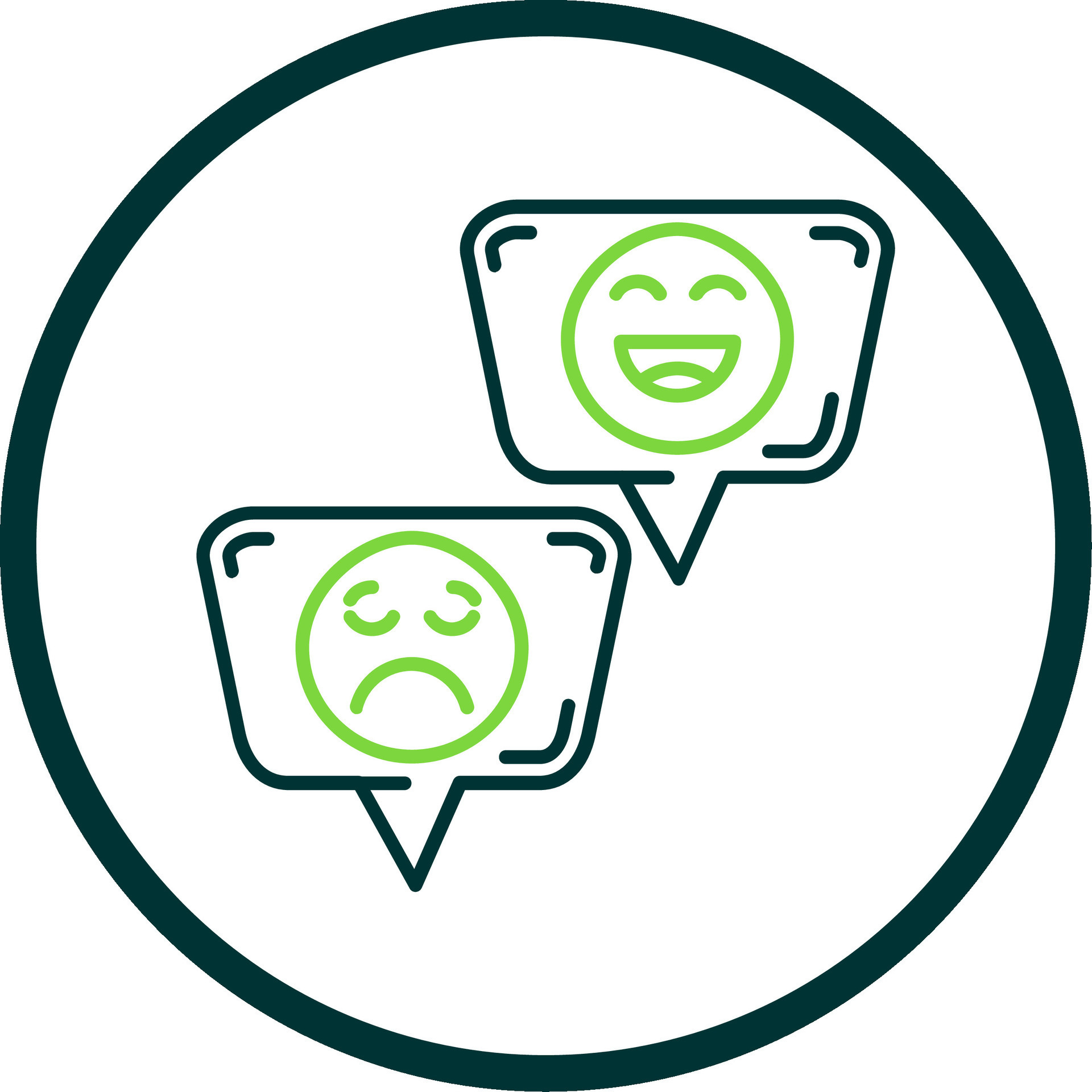 Emojis Line Circle Icon 41699649 Vector Art At Vecteezy