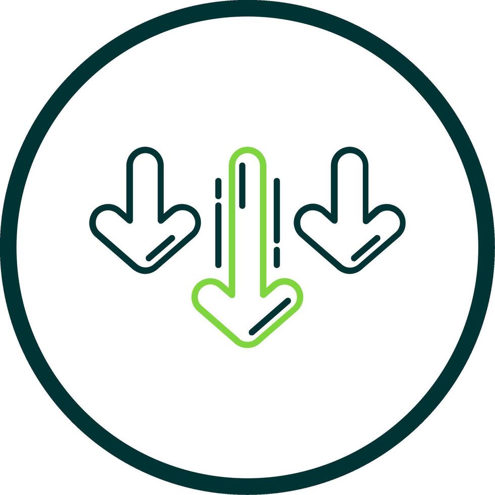 Decrease Line Circle Icon 41699827 Vector Art at Vecteezy