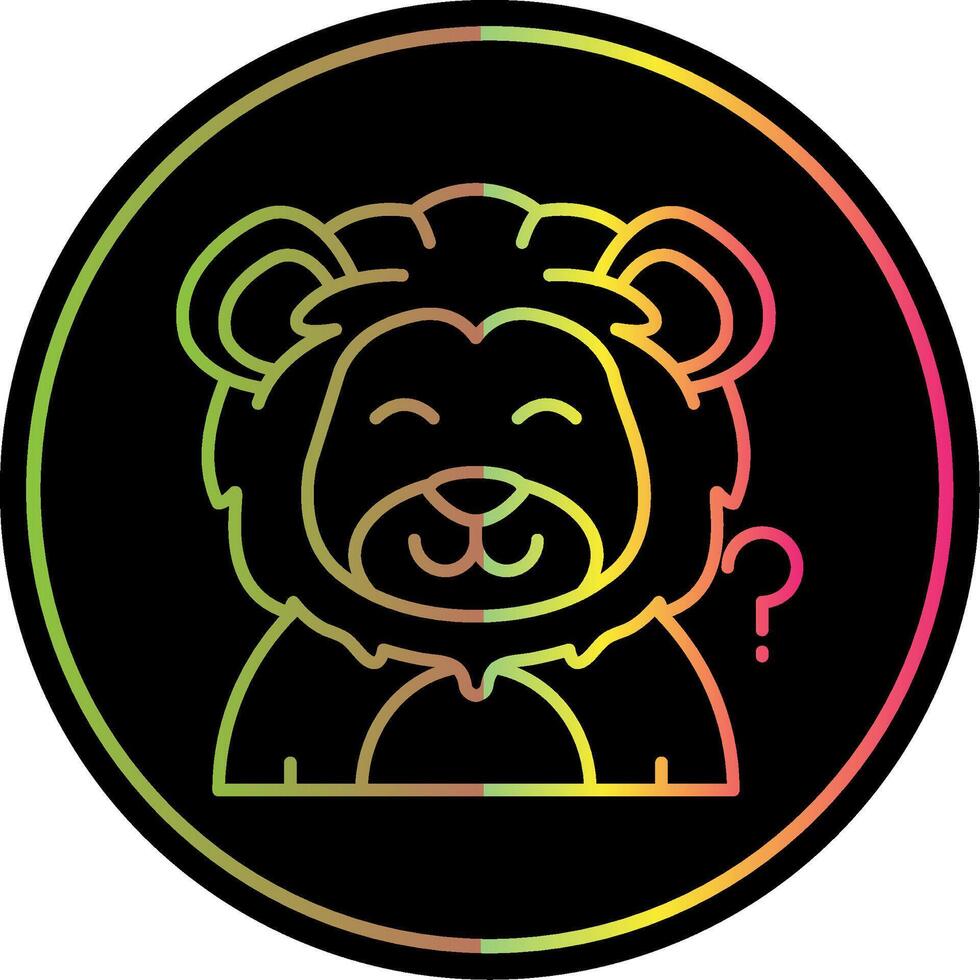 Thinking Line Gradient Due Color Icon 41703656 Vector Art At Vecteezy