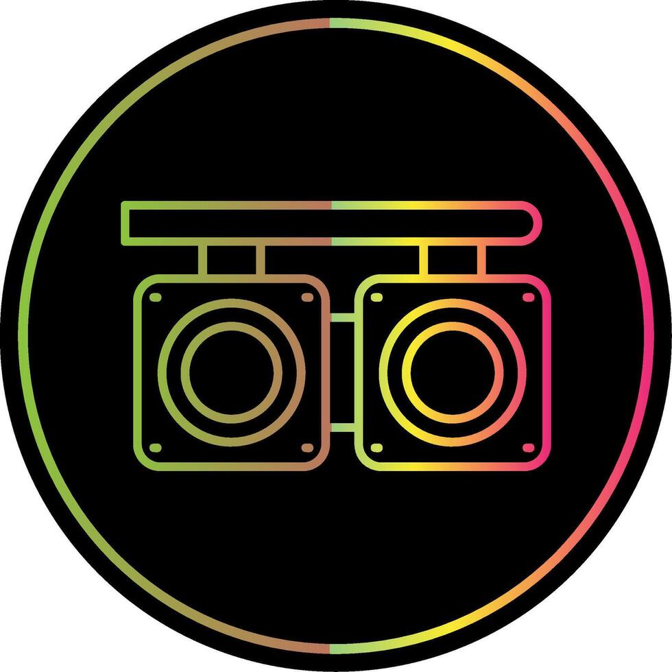 Crossing Line Gradient Due Color Icon 41704195 Vector Art At Vecteezy